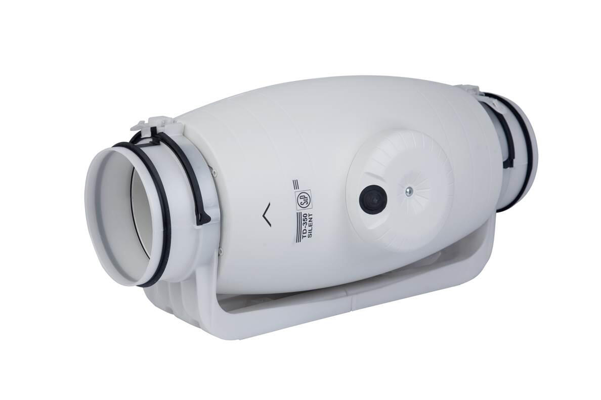 Extractor helicocentrifugo S&P para tubo 125mm td-350/125 silent 27w ...