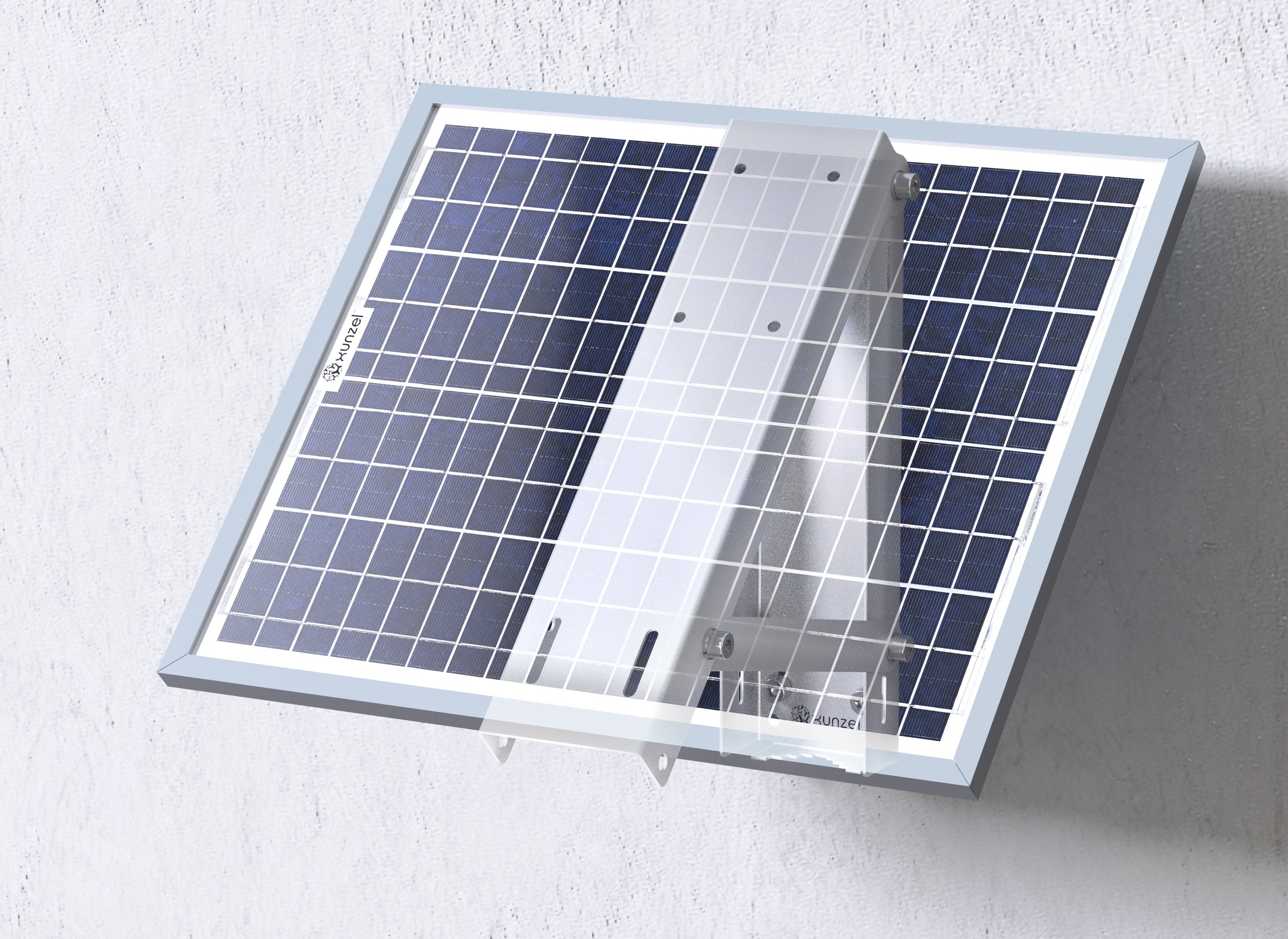 Soporte poste/pared XUNZEL SOLPOLEWALL-M 1 panel SP 5-30W-12V | Leroy Merlin