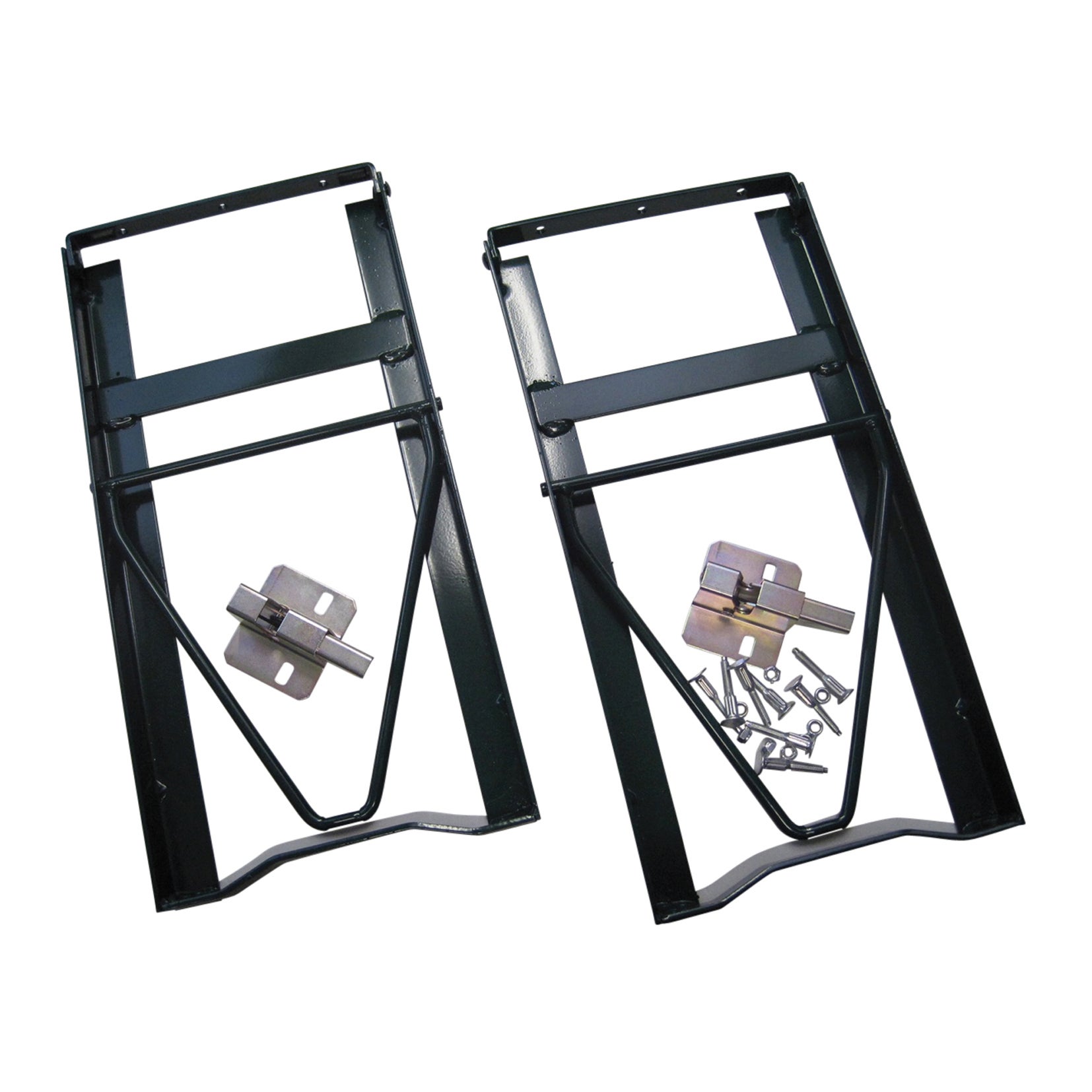 Piede per mobili STANDERS in acciaio verde P 6.5 x H 23 cm 2 pezzi ...