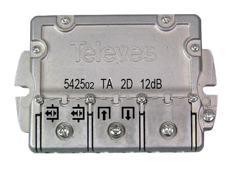 Derivador ICT TA TELEVÉS de 2 direcciones y 12 dB | Leroy Merlin