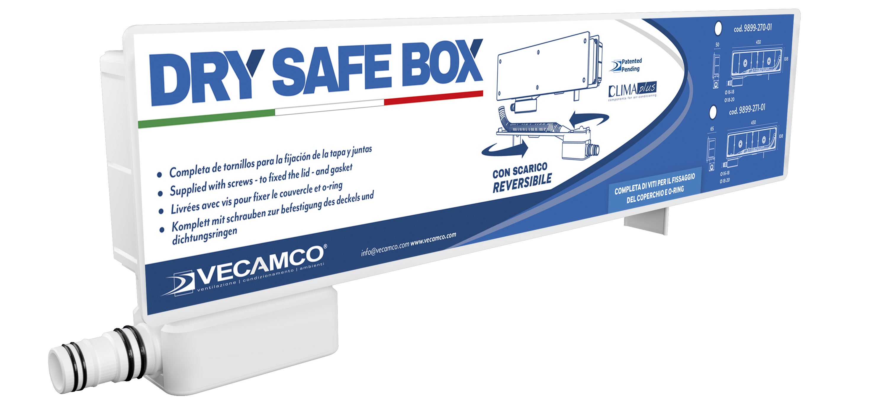 Caja de preinstalación con sifon 430x160x65 | Leroy Merlin