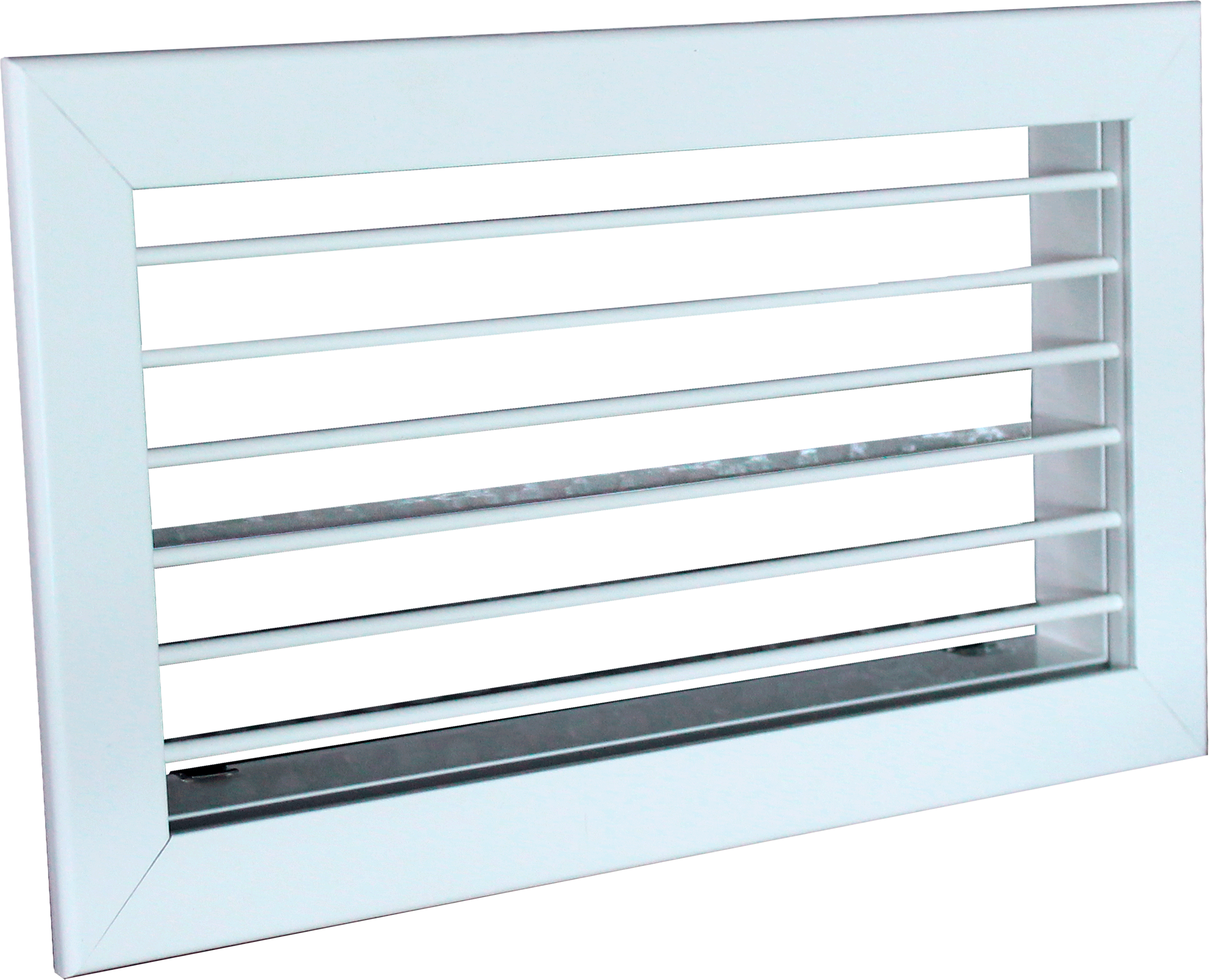 Rejilla simple deflexión horizontal retorno AIRZONE 400x400 | Leroy Merlin