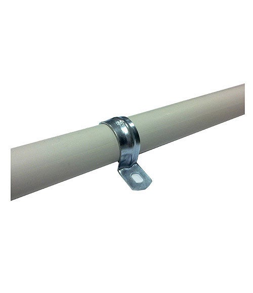 Bolsa de 10 grapas metálicas para tubo de PVC 16 mm | Leroy Merlin