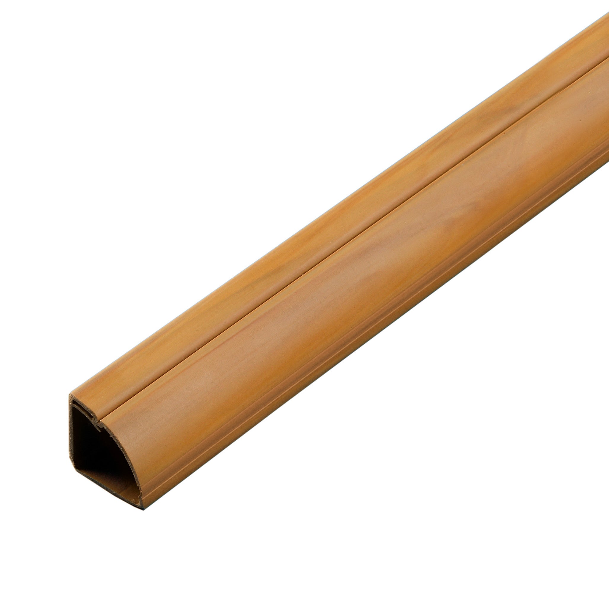 Canaleta de esquina D-LINE madera 22x22 mm de 2 m | Leroy Merlin