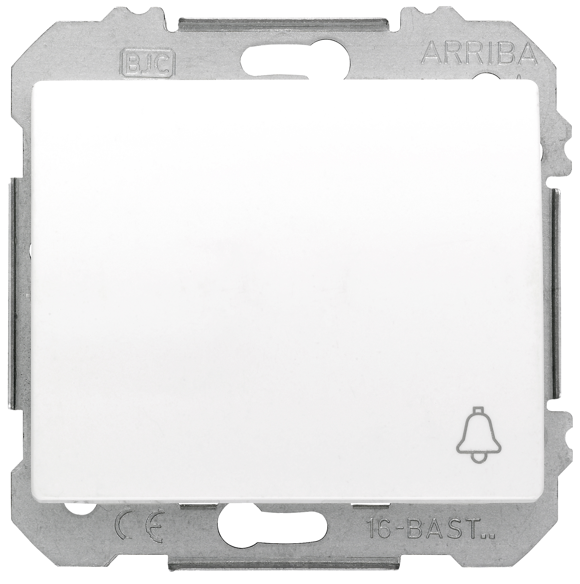 Pulsador BJC Iris blanco | Leroy Merlin