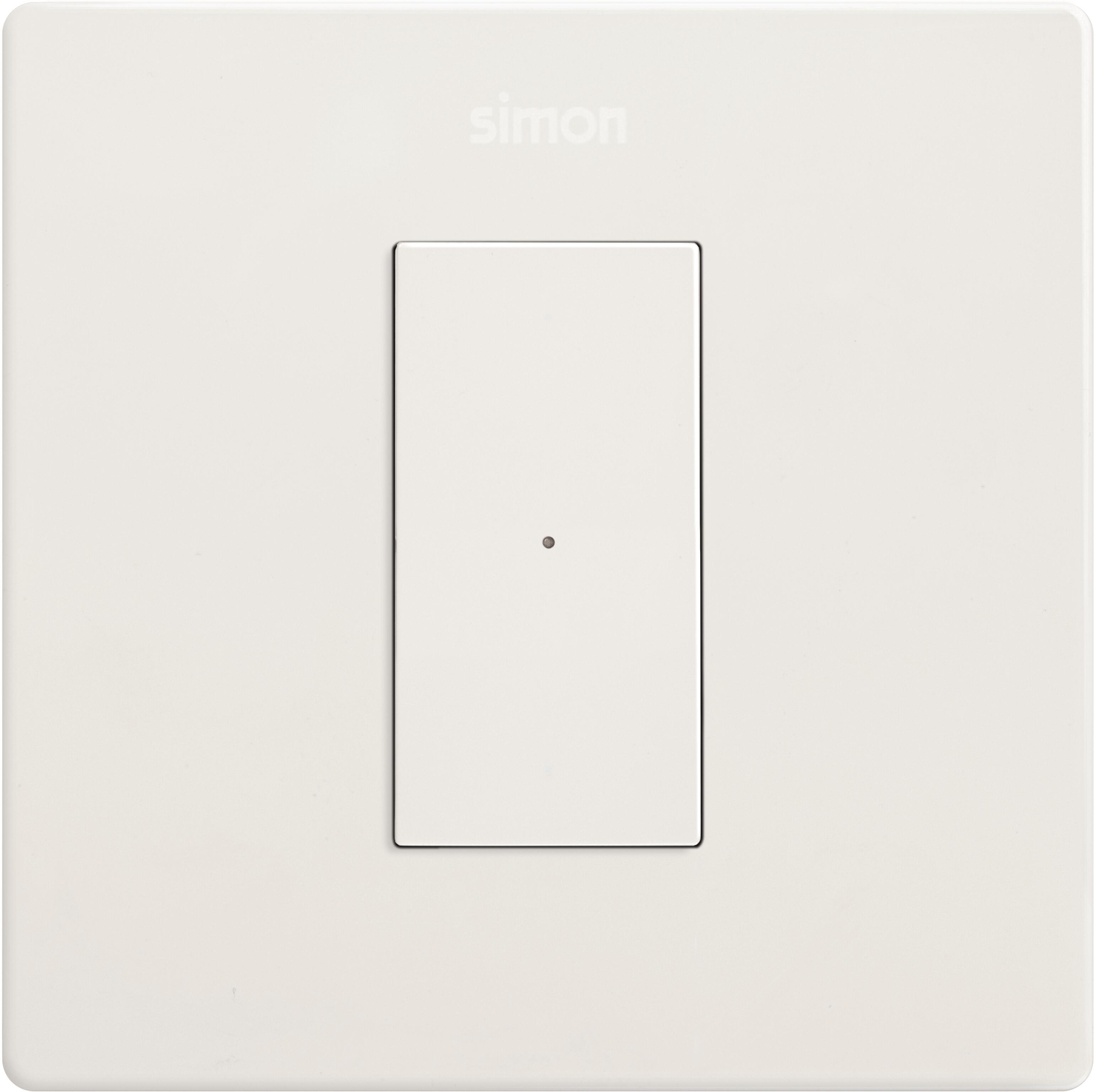 Kit interruptor conectado 1 módulo SIMON S270 IO blanco | Leroy Merlin