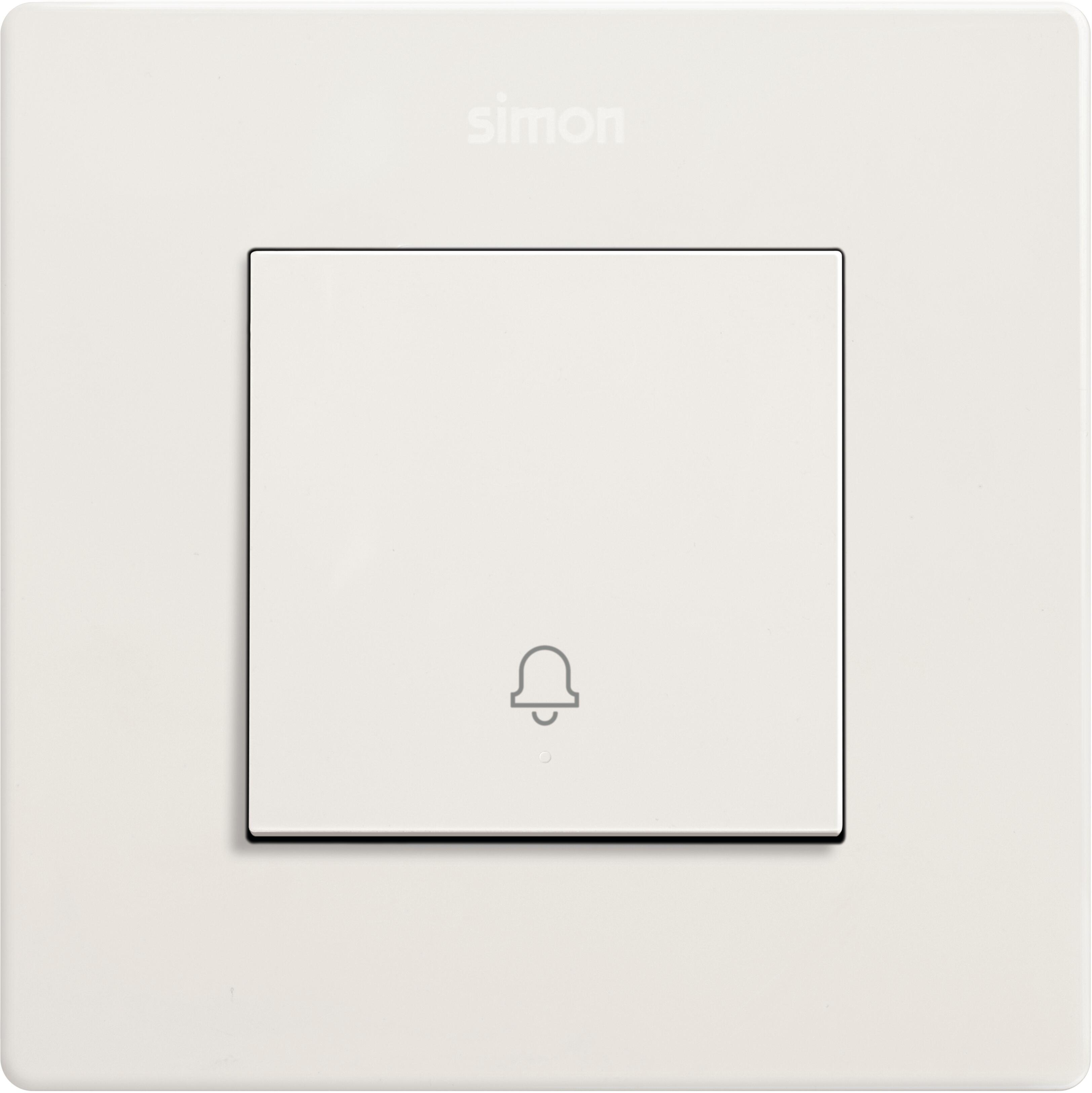 Pulsador timbre SIMON S270 blanco | Leroy Merlin