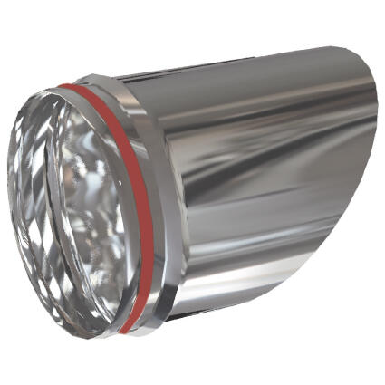 Desviación final d80 inox simple 316 | Leroy Merlin