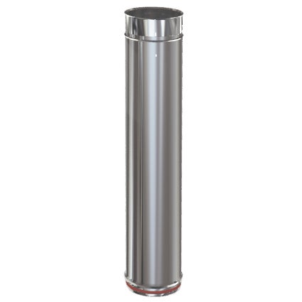 Tubo extensible d80 inox 316 sim 780-118 | Leroy Merlin