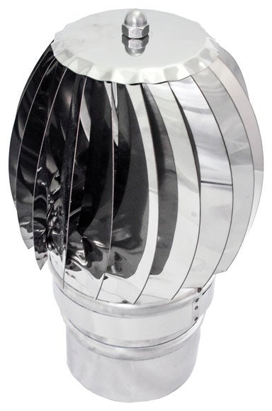 Deflector de acero inoxidable de 150 de diámetro | Leroy Merlin