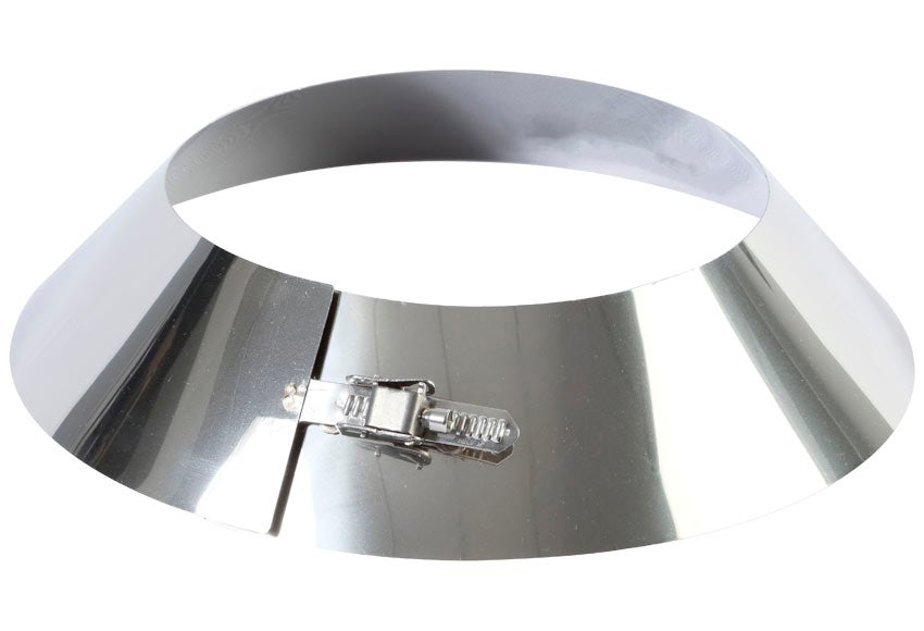 Embellecedor de acero inoxidable de 110 de diámetro | Leroy Merlin