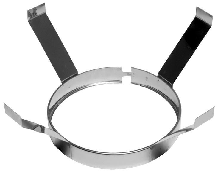 Abrazadera unión inox para tubo aislado DP Ø200/260 DINAK | Leroy Merlin