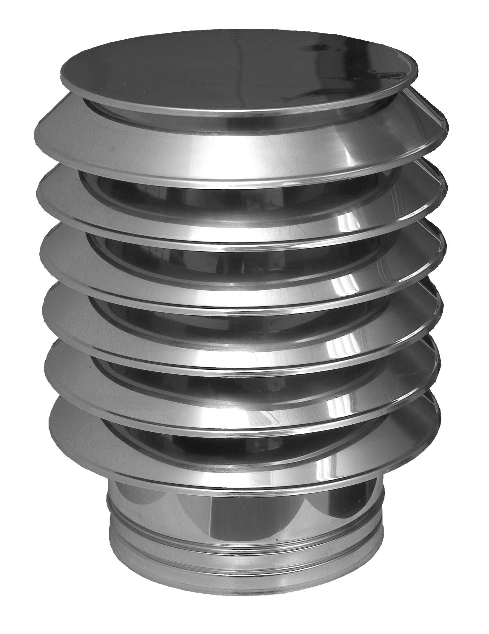 Deflector de acero inoxidable de 120 de diámetro | Leroy Merlin