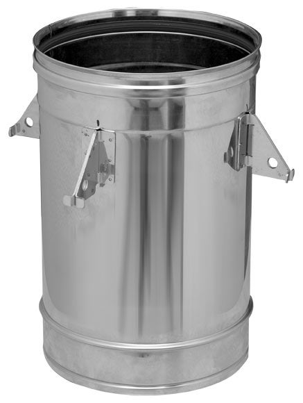 Manguito de acero inoxidable de 120 de diámetro | Leroy Merlin