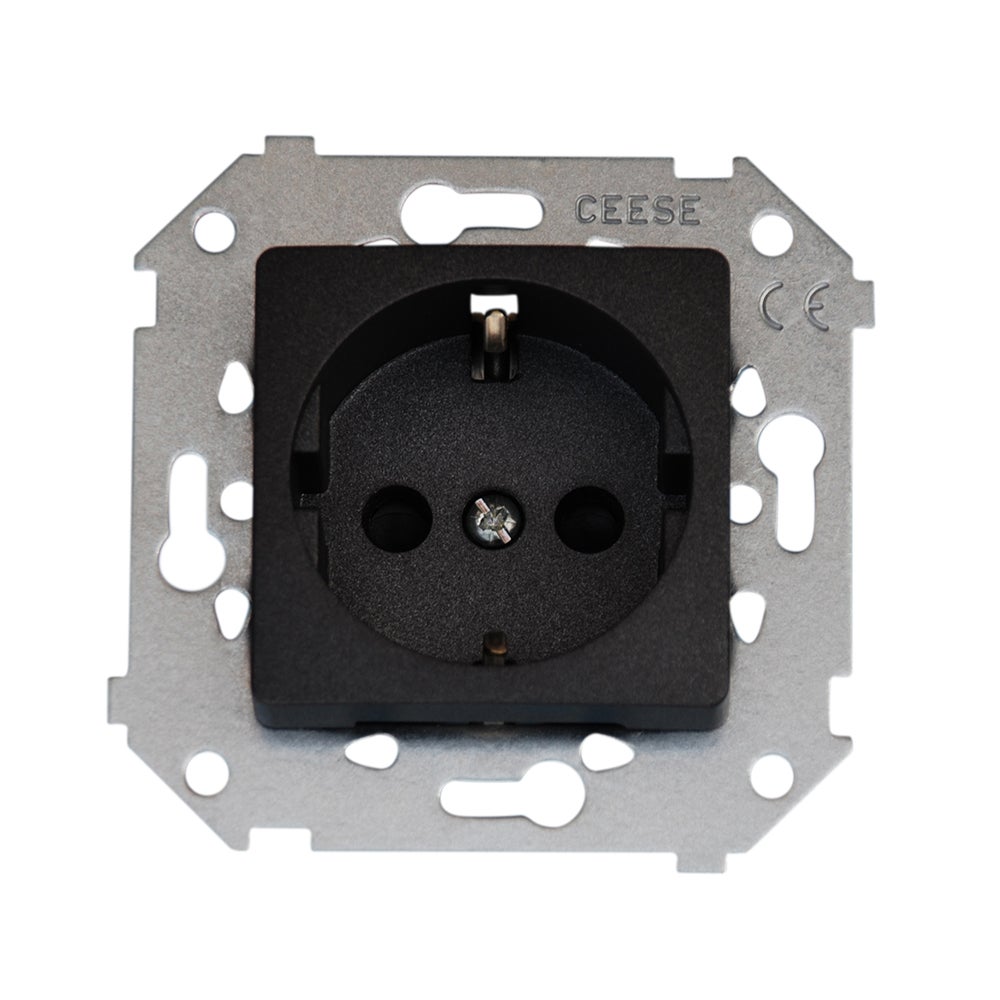 Enchufe CEESE 2000 antracita | Leroy Merlin