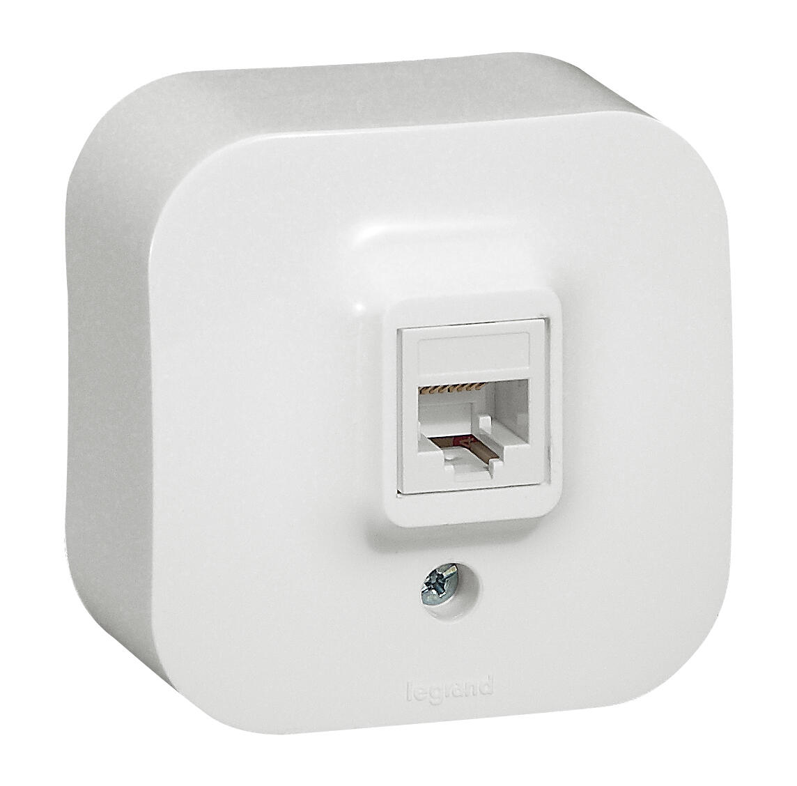 Tomada De Rede Tomada Dupla RJ45 Cat.6 UTP LEGRAND SUNO BRANCO | Leroy