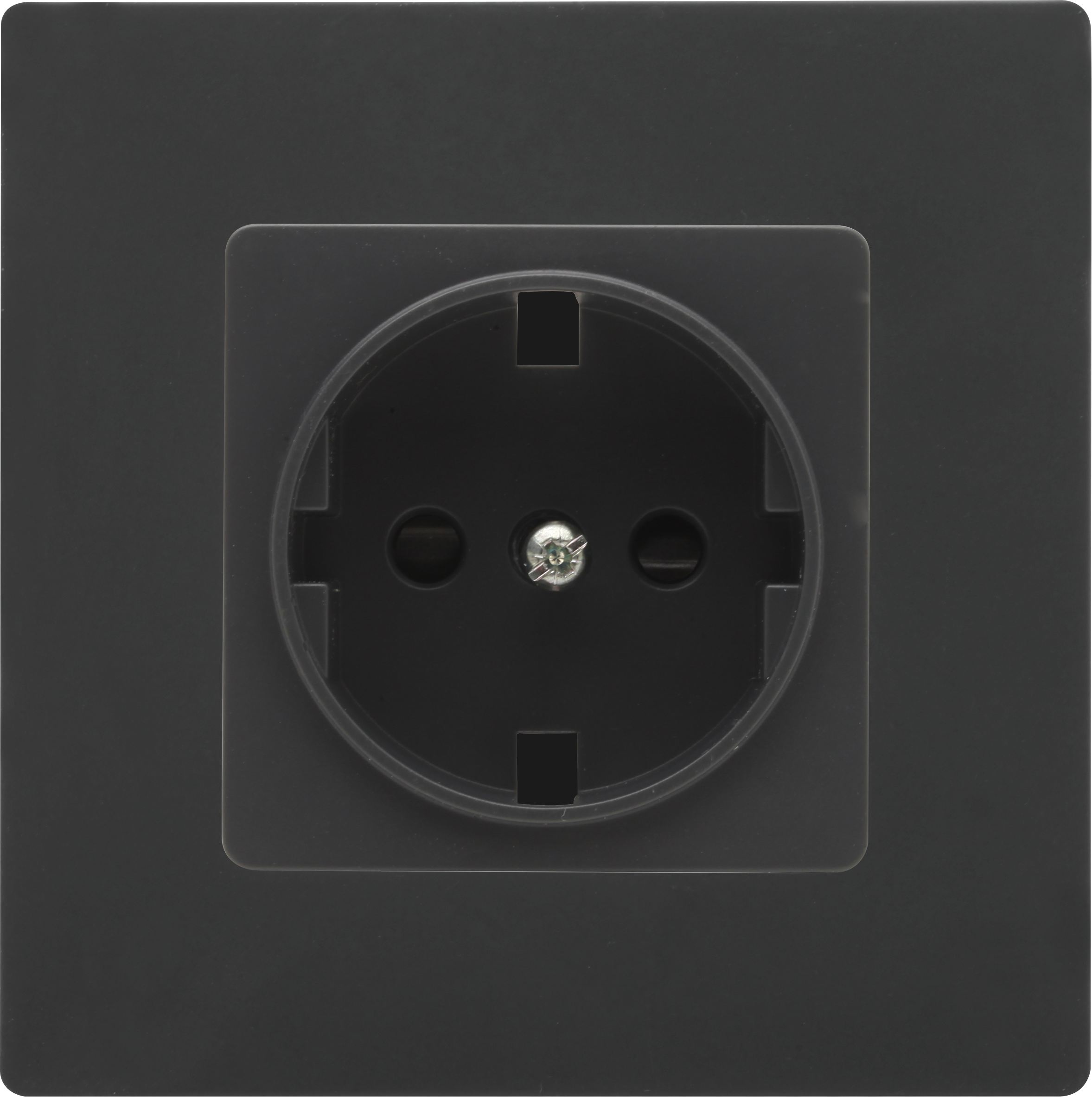 Pack de enchufe y marco LEXMAN Color gris | Leroy Merlin