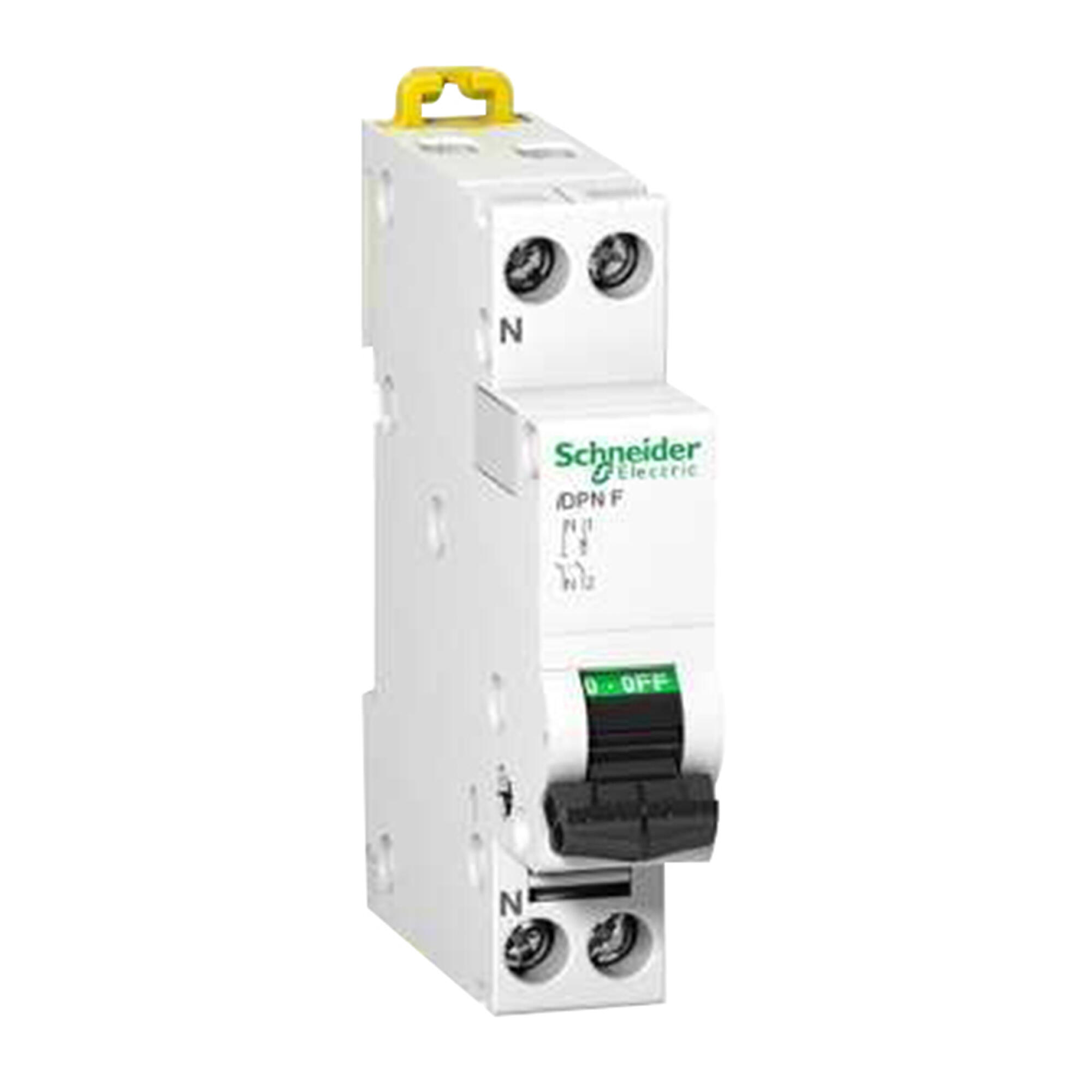 Interruptor magneto térmico SCHNEIDER ELECTRIC 1P+N DPN 16A | Leroy Merlin