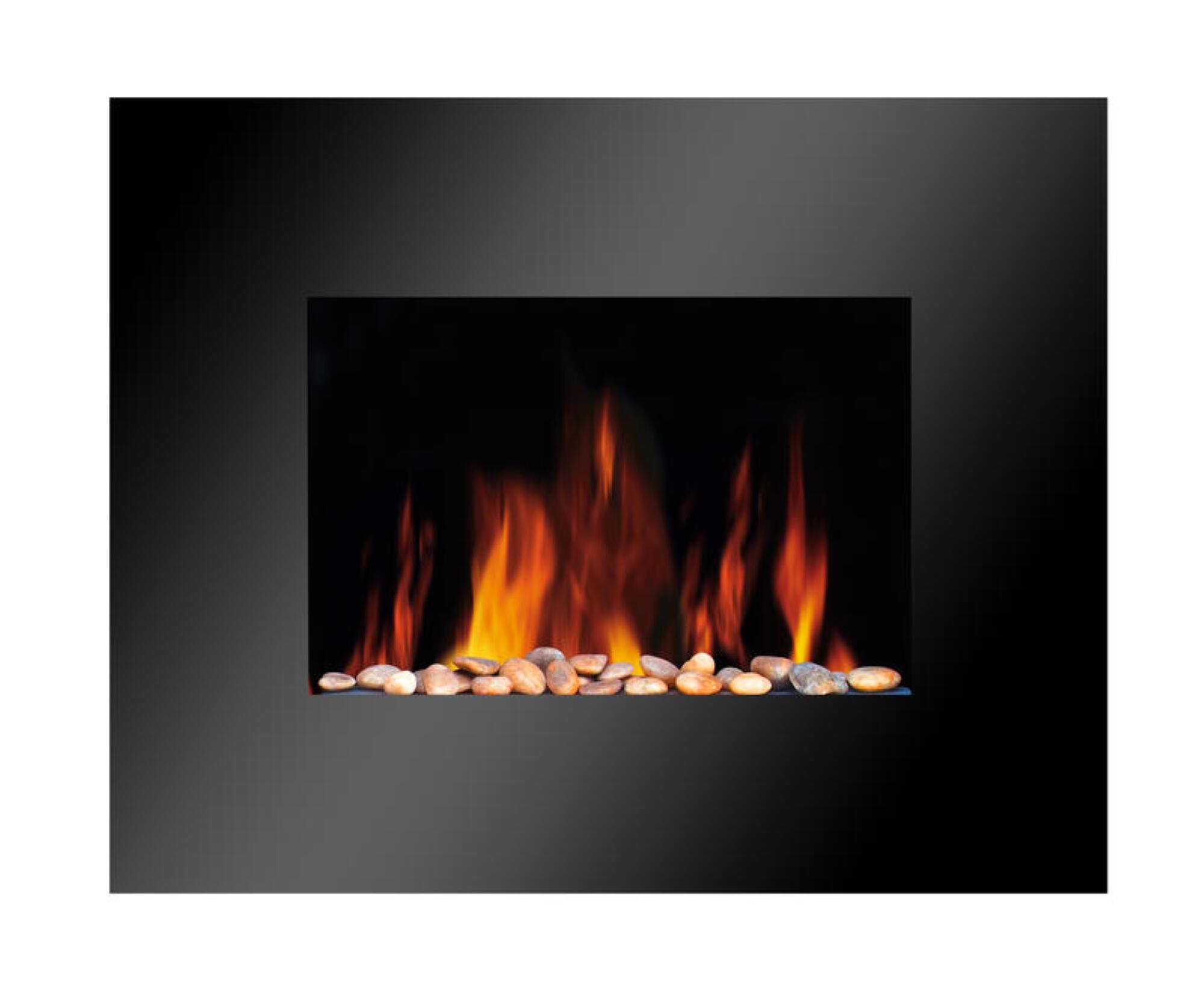 Chimenea eléctrica para pared MT01522 | Leroy Merlin