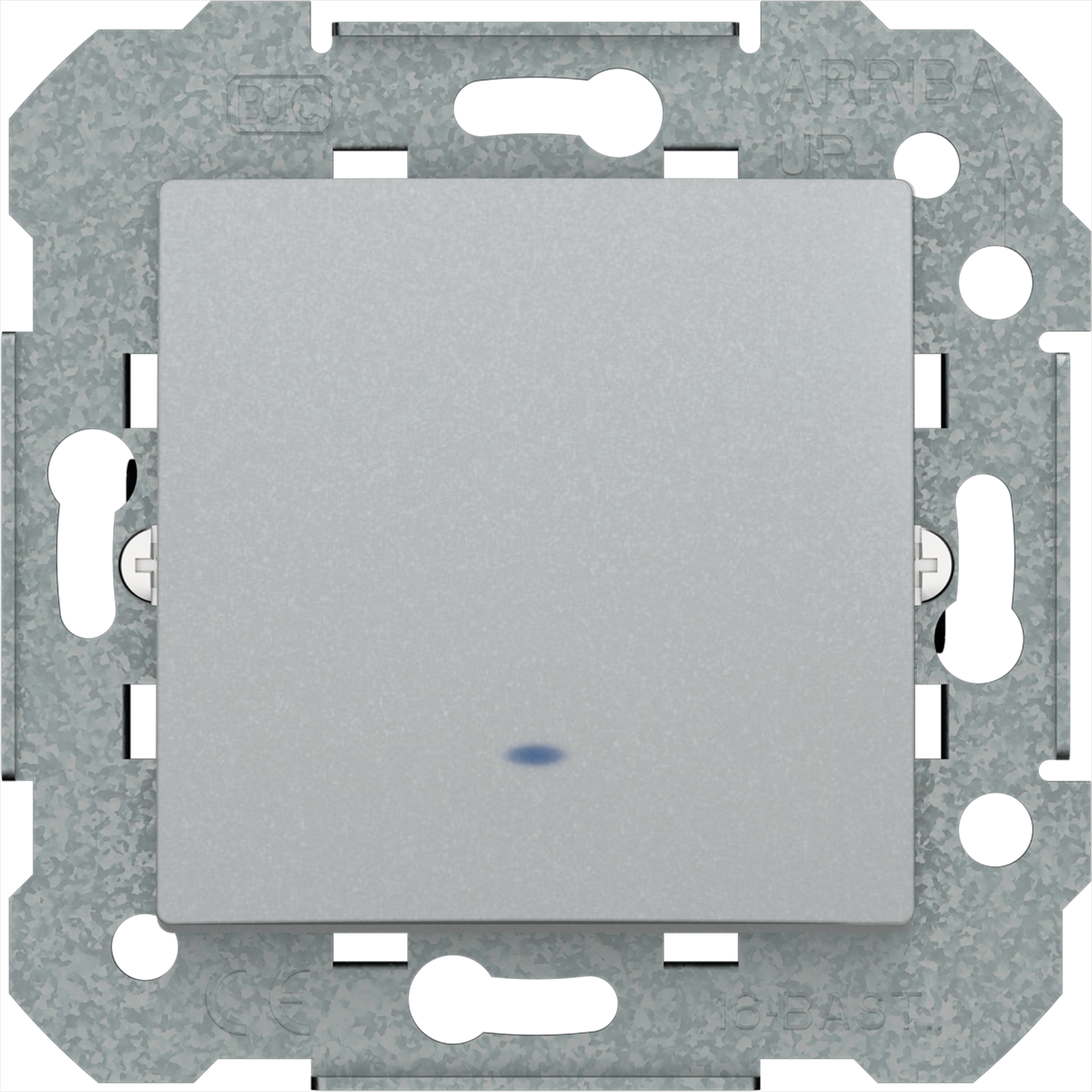 Pulsador luminoso VIVA color plata | Leroy Merlin