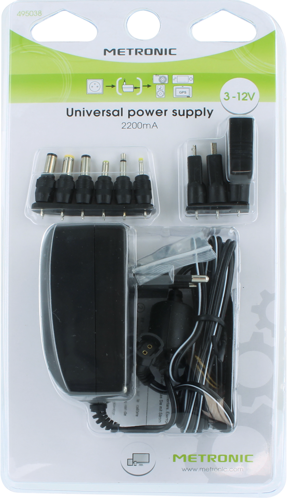 Transformador universal + conector usb | Leroy Merlin