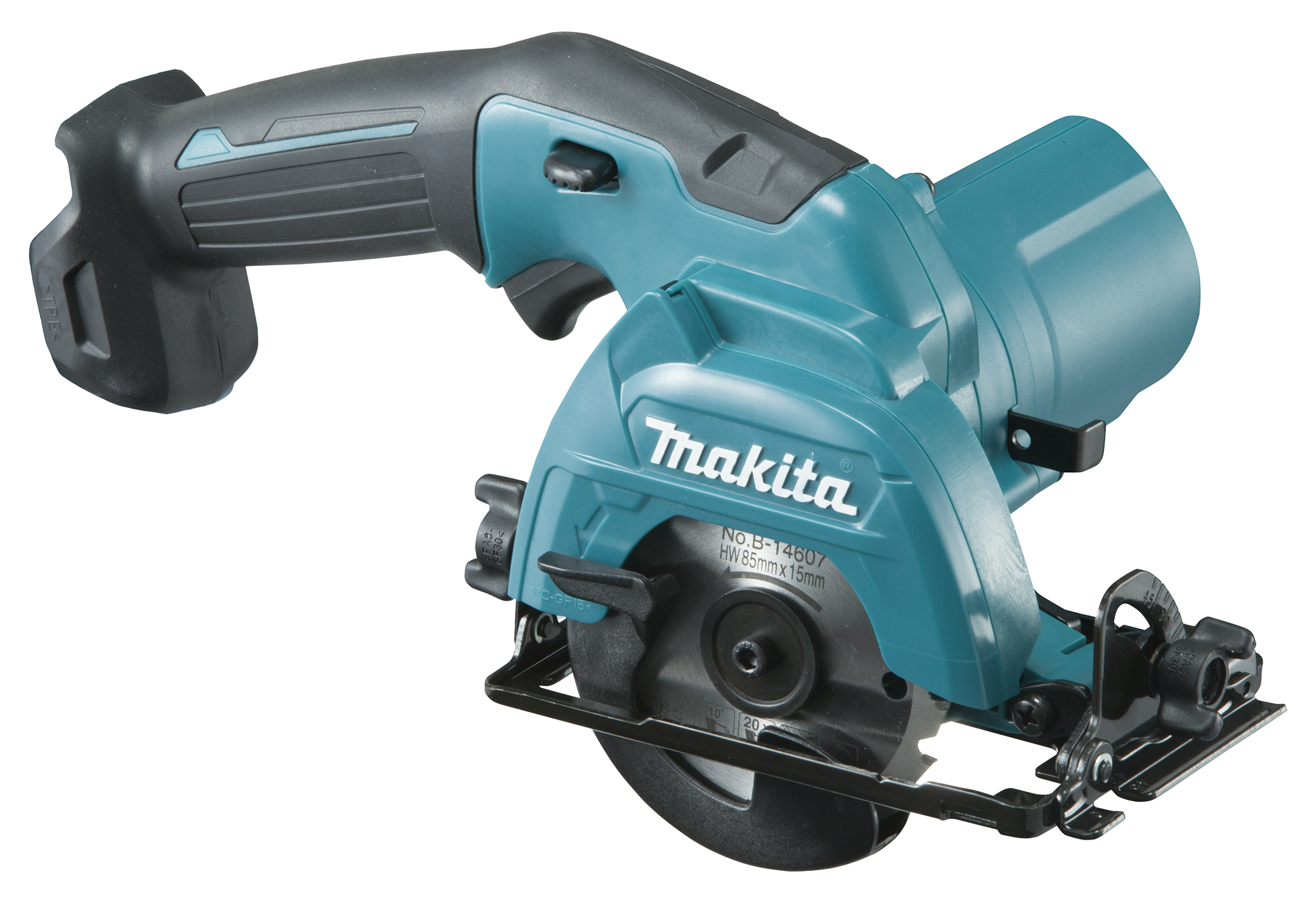 Mini sierra circular de mano a batería MAKITA HS301DZ, 12 V ø 85 mm ...