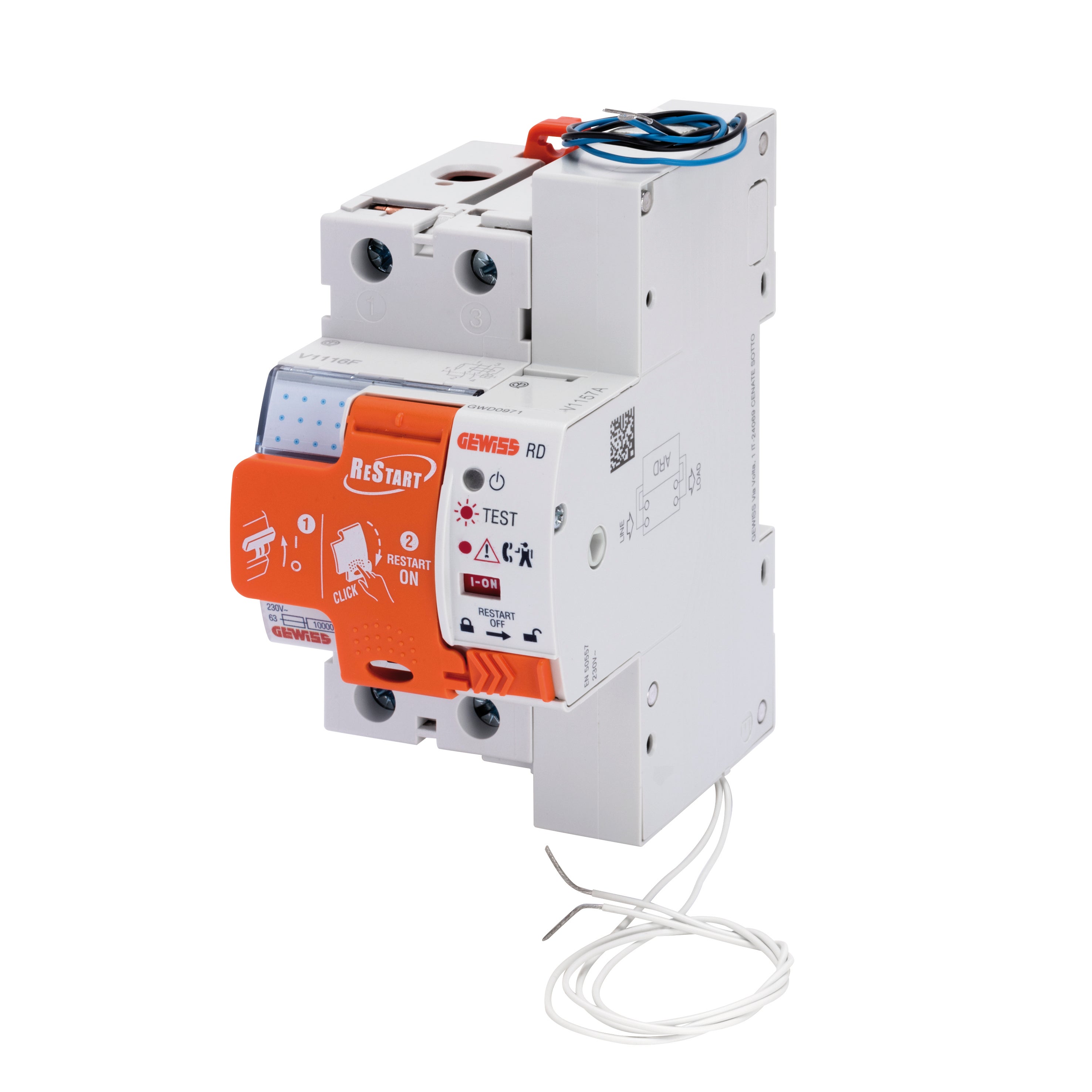 Differenziale salvavita GEWISS GWD4817R 25A A 3 moduli 230V | Leroy Merlin