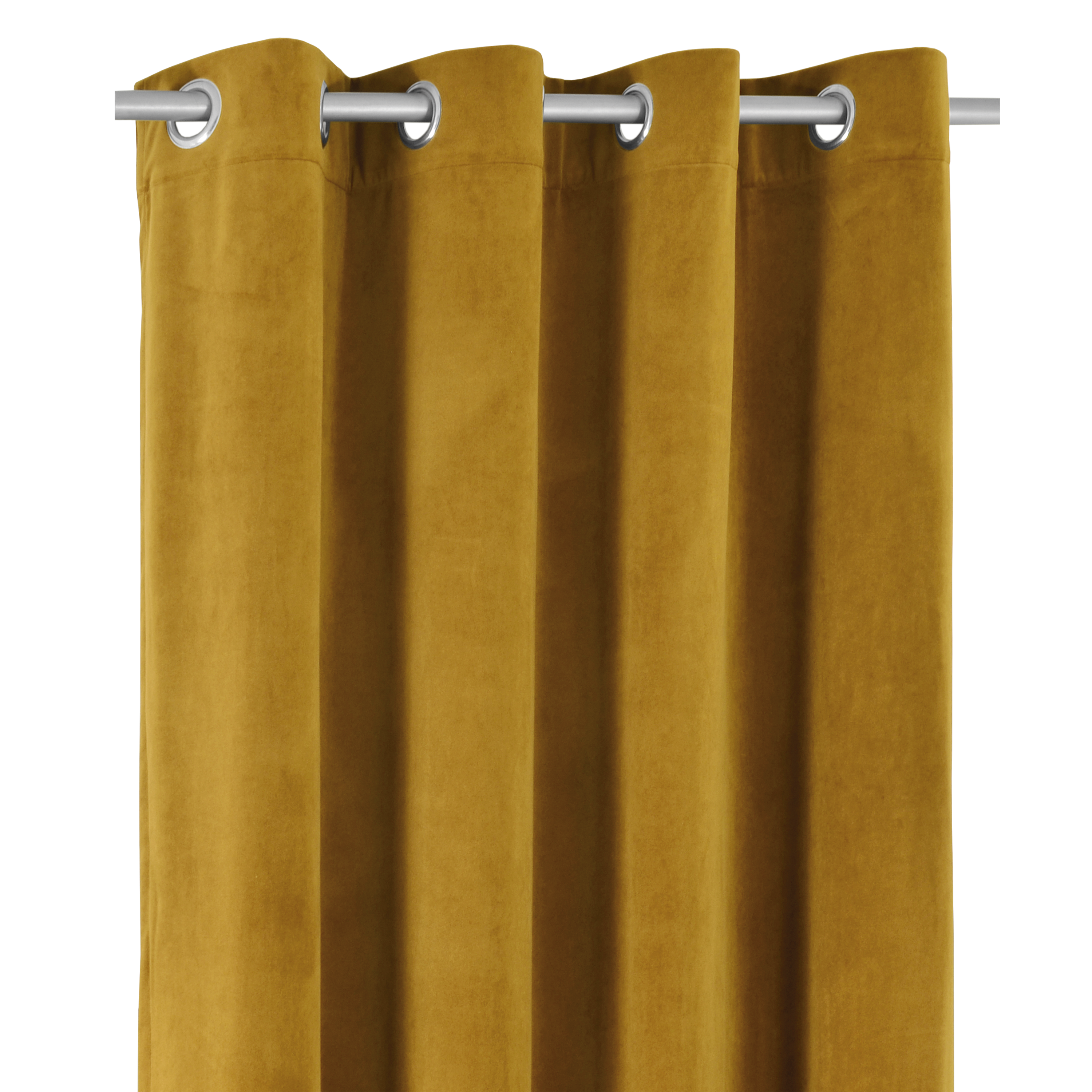 Rideau tamisant, New clarks, jaune H.280 x l.140 cm INSPIRE | Leroy Merlin