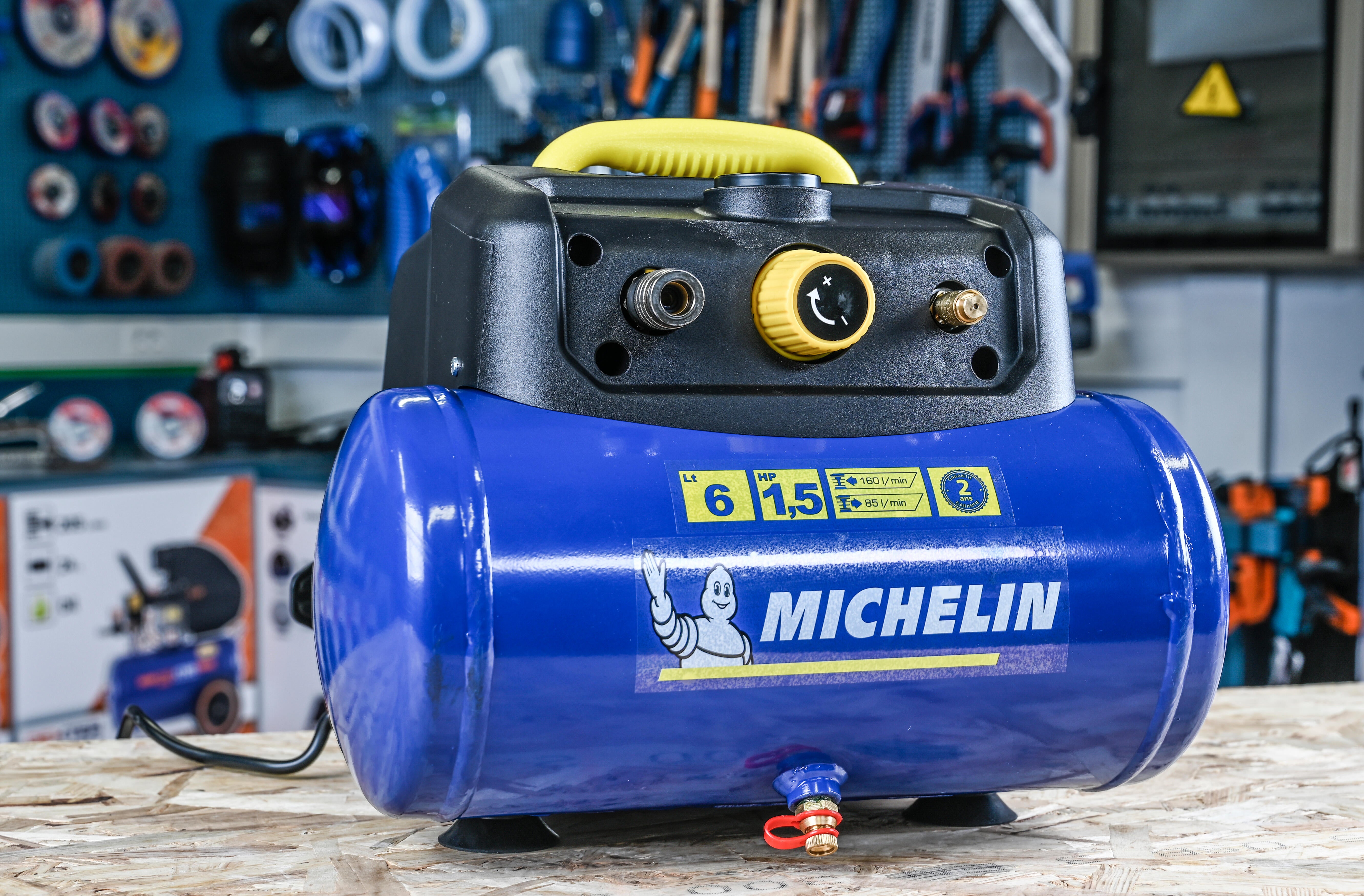 Compresor Michelín, multiusos y sin mantenimiento | Leroy Merlin