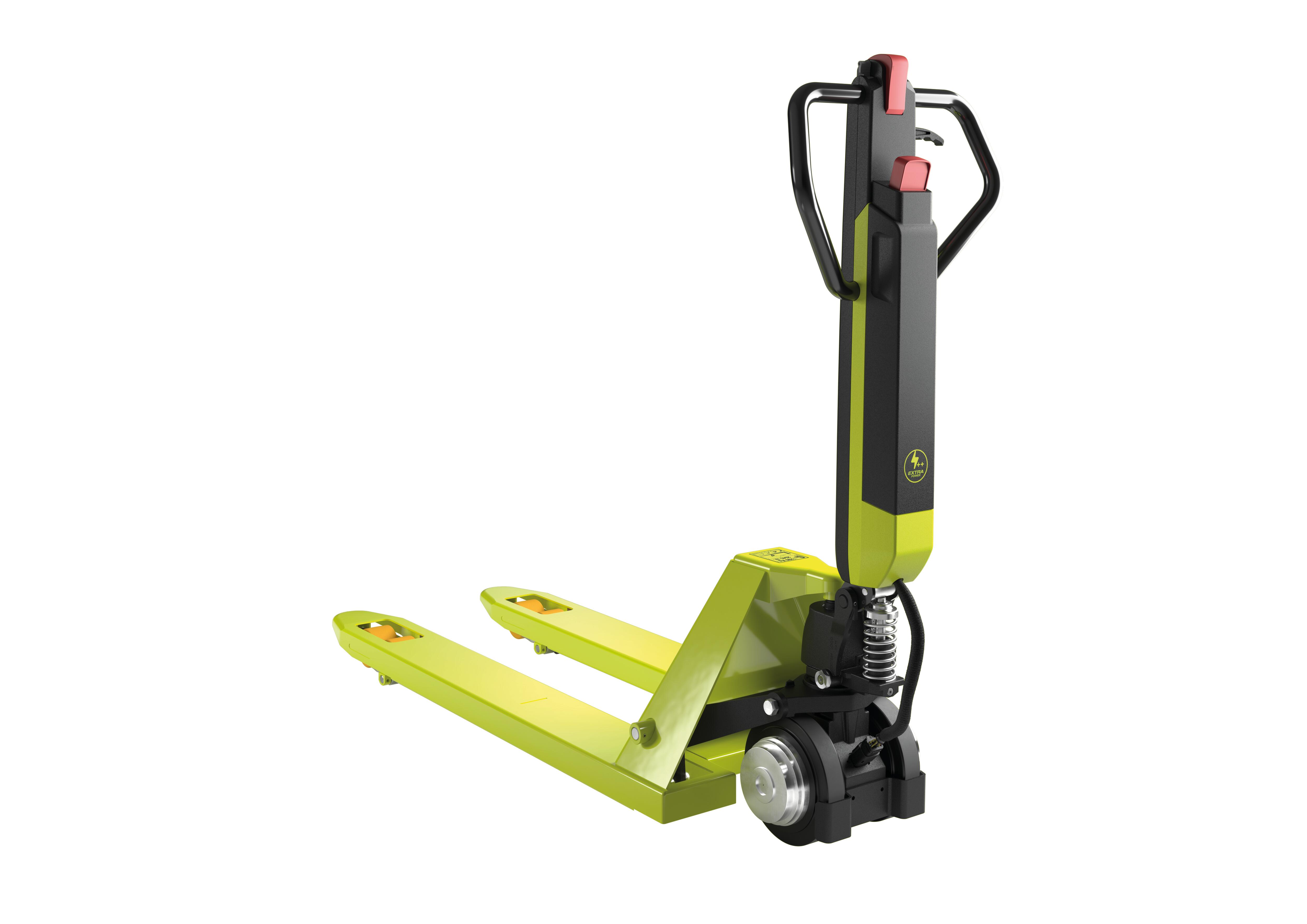 Transpalette électrique 800 x 525 mm CBV + Timon monté | Bricoman