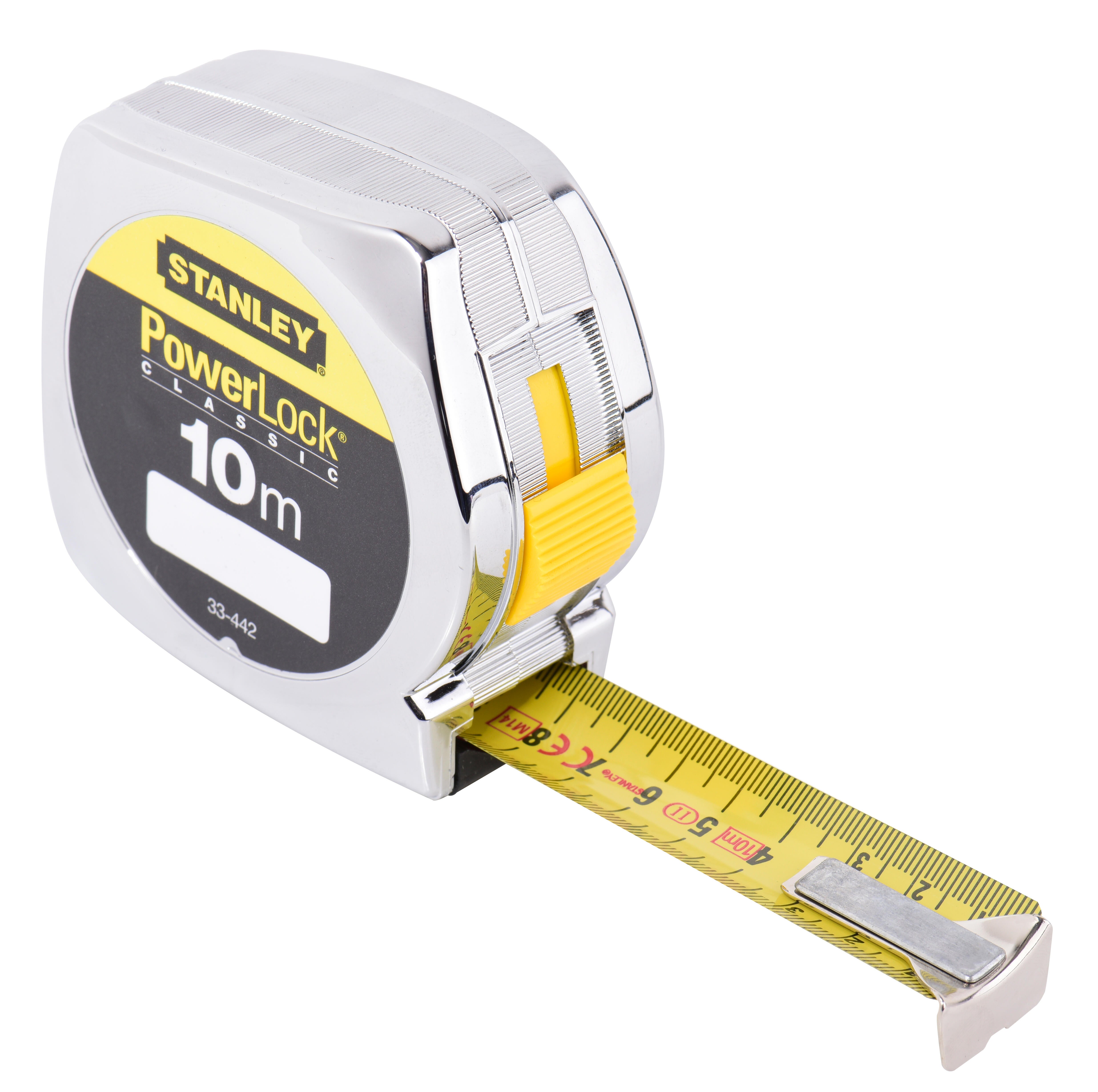 Flexómetro enrollable STANLEY de más de 10 m | Leroy Merlin