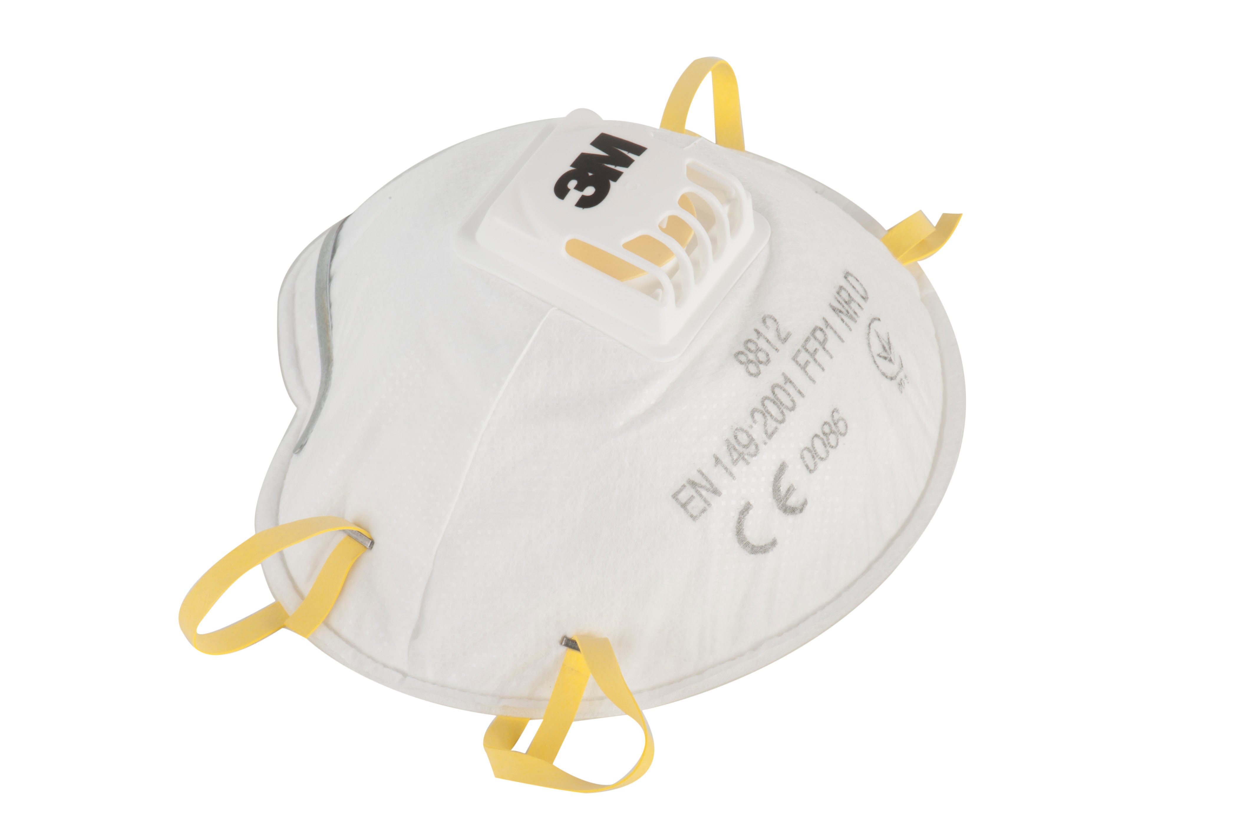 3 mascarillas 3M con válvula FFP1 | Leroy Merlin