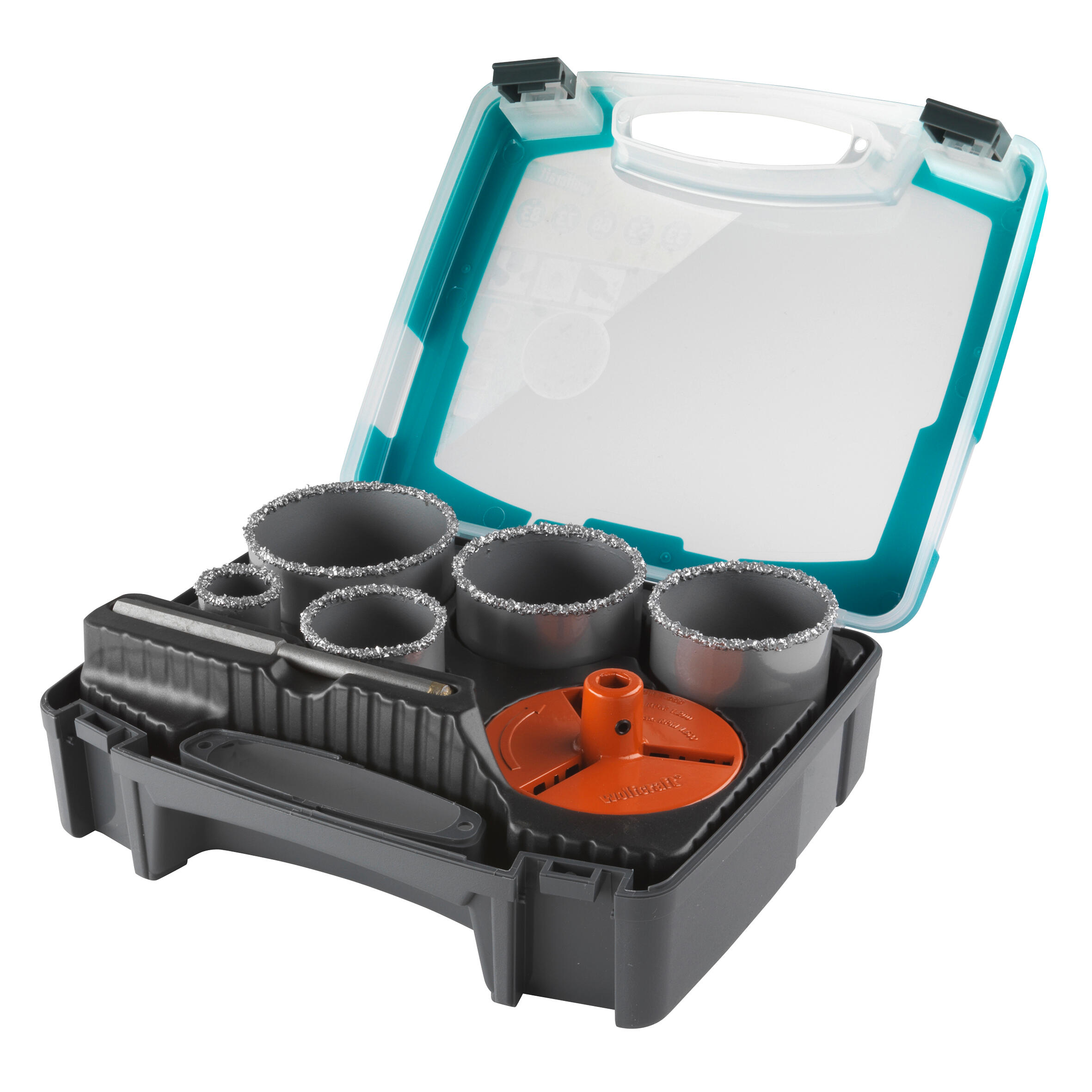 Juego de coronas de perforación WOLFCRAFT Ø 33,53,68,73,83mm | Leroy Merlin