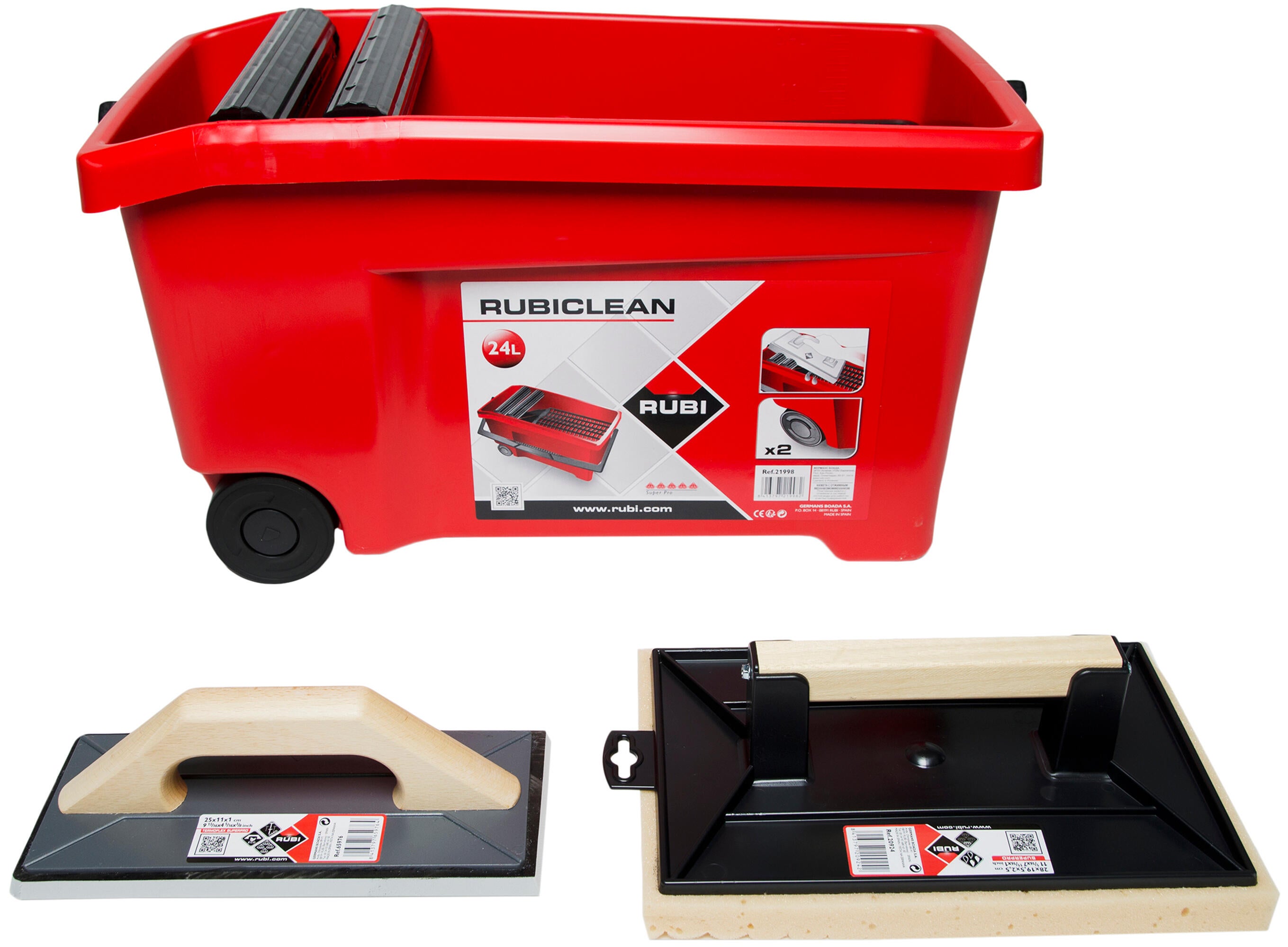 Cubo RUBI rectangular de 19 litros | Leroy Merlin