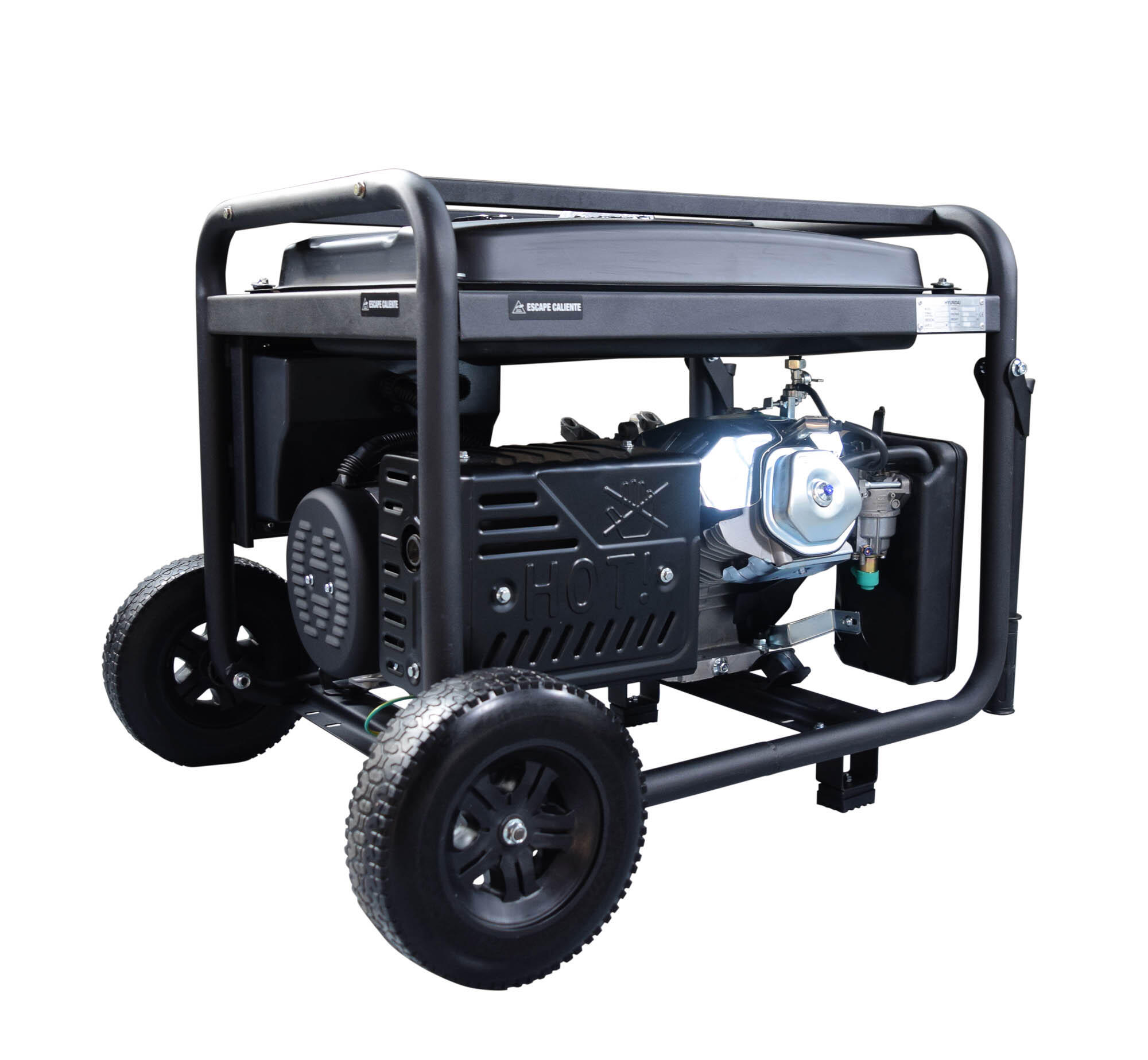 Generador monofásico 5000w con ruedas - BarChile