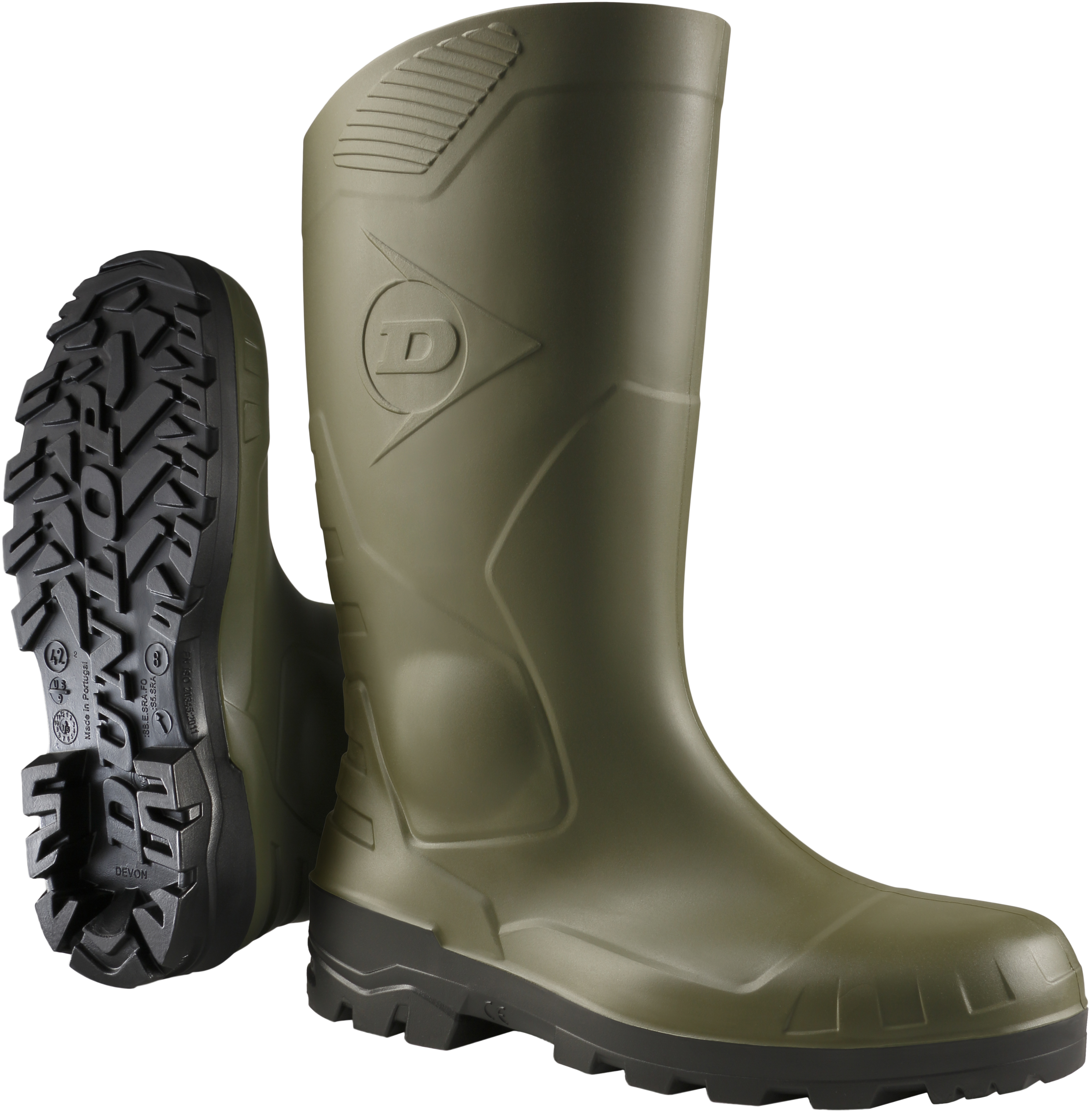 Botas de seguridad DUNLOP AR-140/161/42 S1 verde T42 | Leroy Merlin