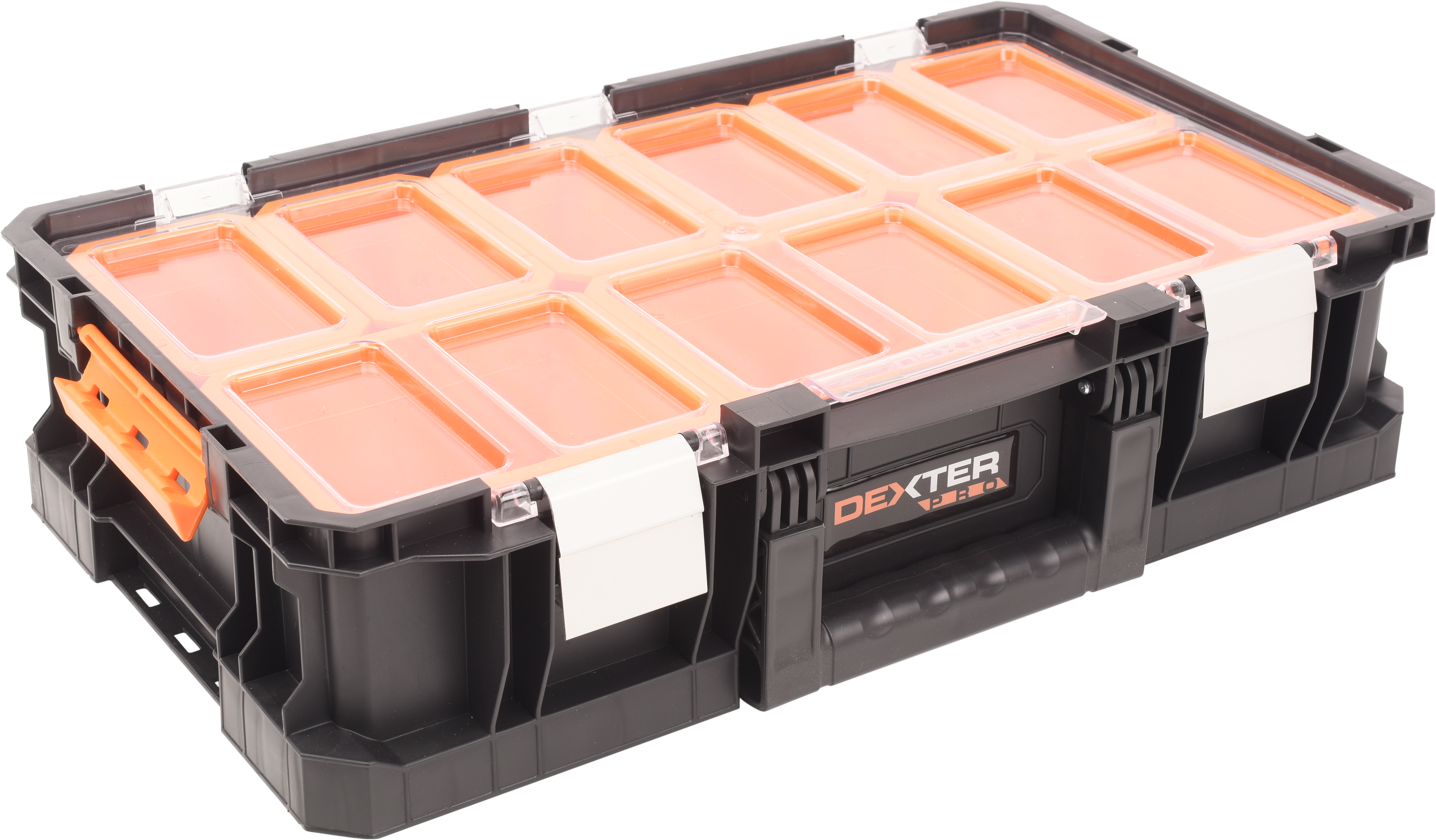 Caja Herramientas DEXTER PRO - 9 Compartimentos - Carga Máxima Hasta 14 ...