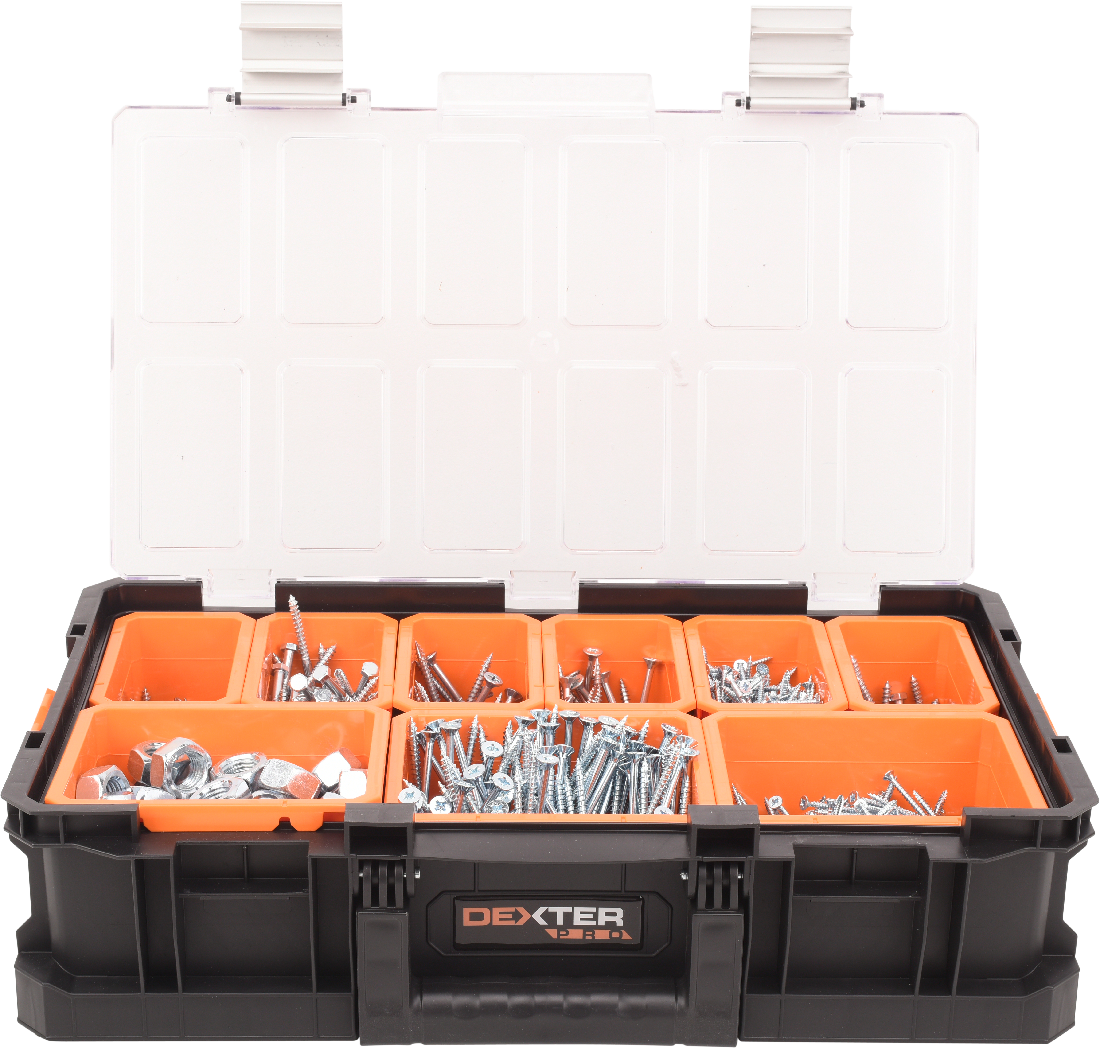 Caja Herramientas DEXTER PRO - 9 Compartimentos - Carga Máxima Hasta 14 ...
