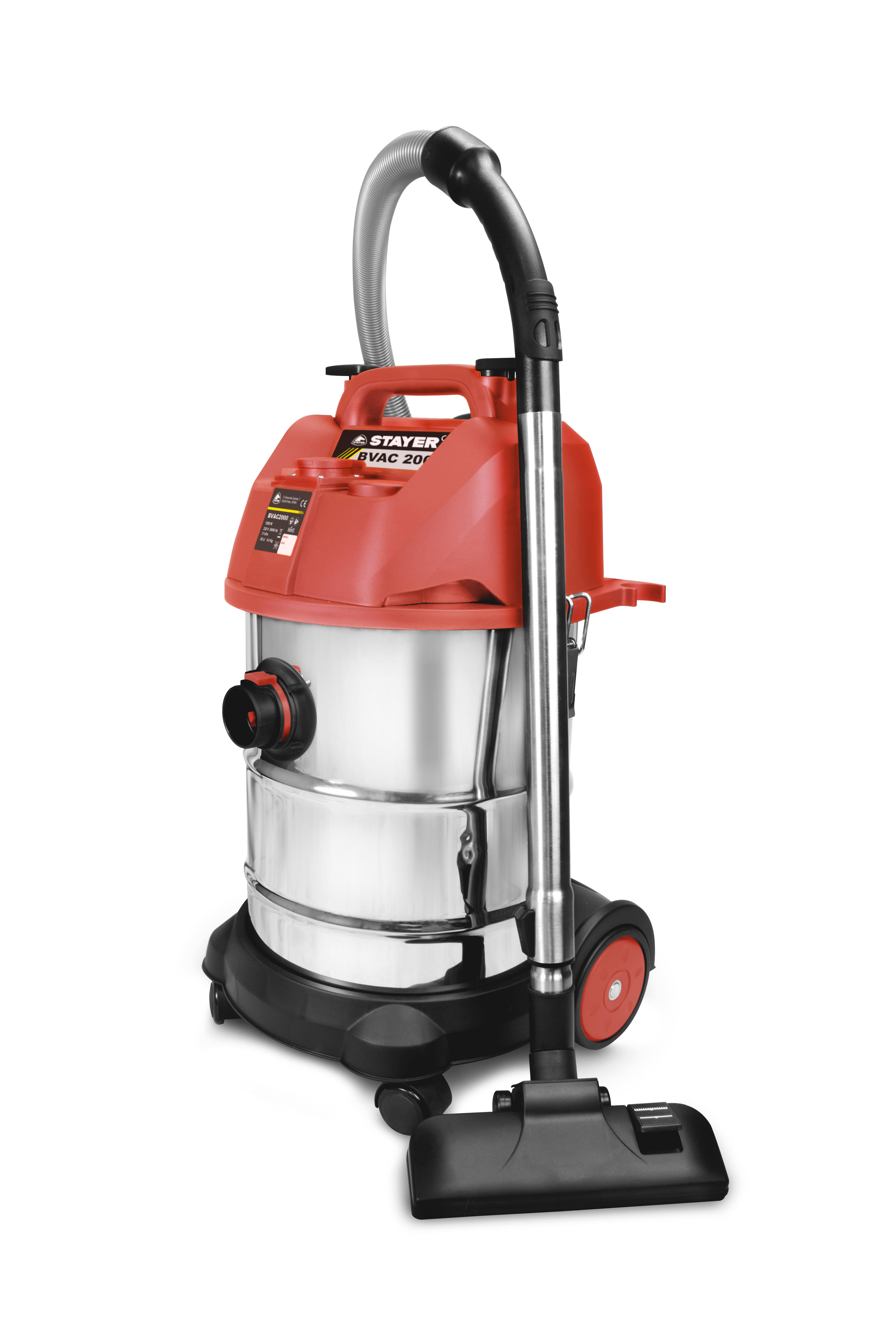 Aspirador de sólidos y líquidos STAYER, 1200W BVAC 2000 | Leroy Merlin