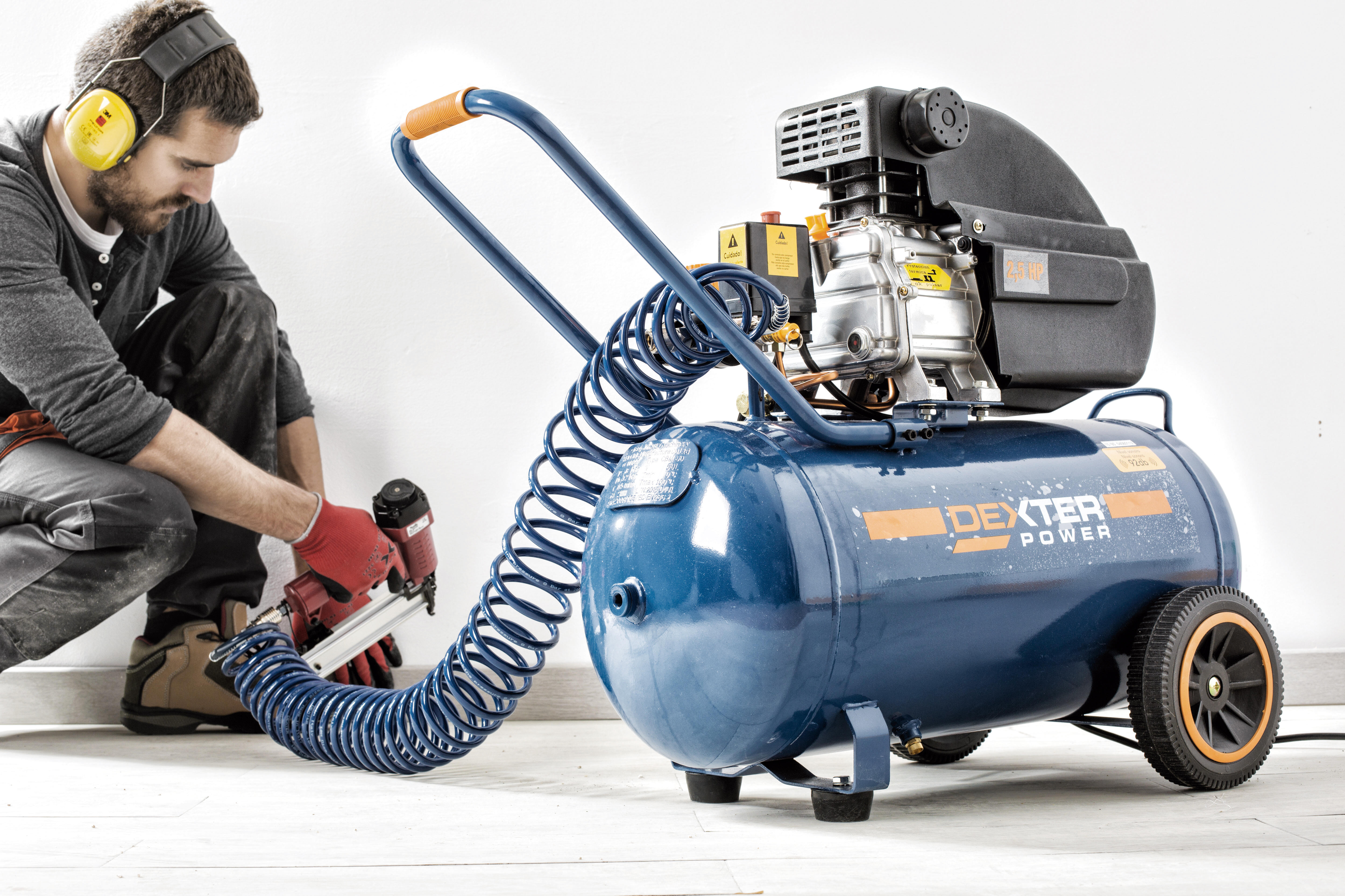 Cómo funciona un compresor de aire | Leroy Merlin