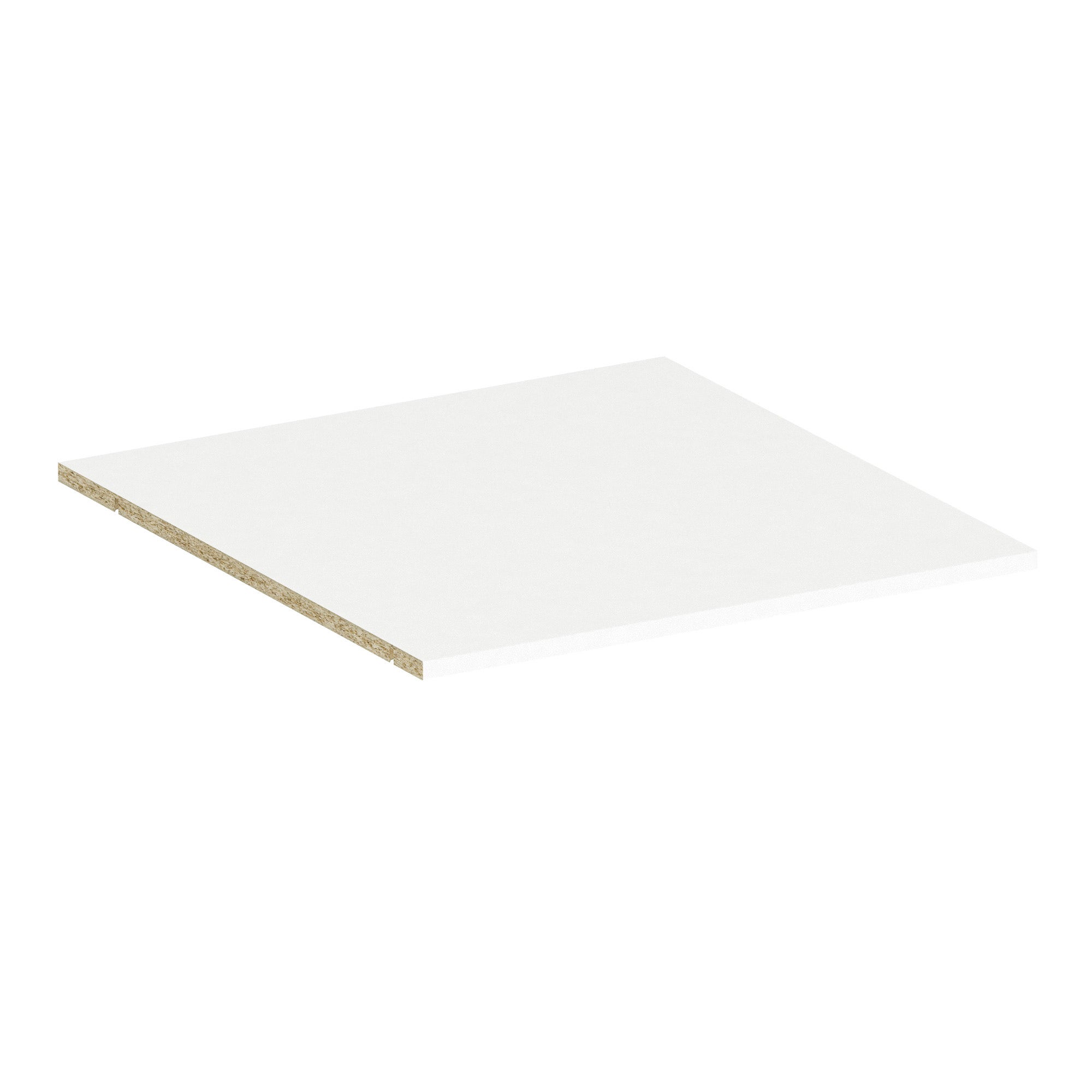 Tablette SPACEO, blanc H.1.6xl.56.8xP.59.5cm | Leroy Merlin