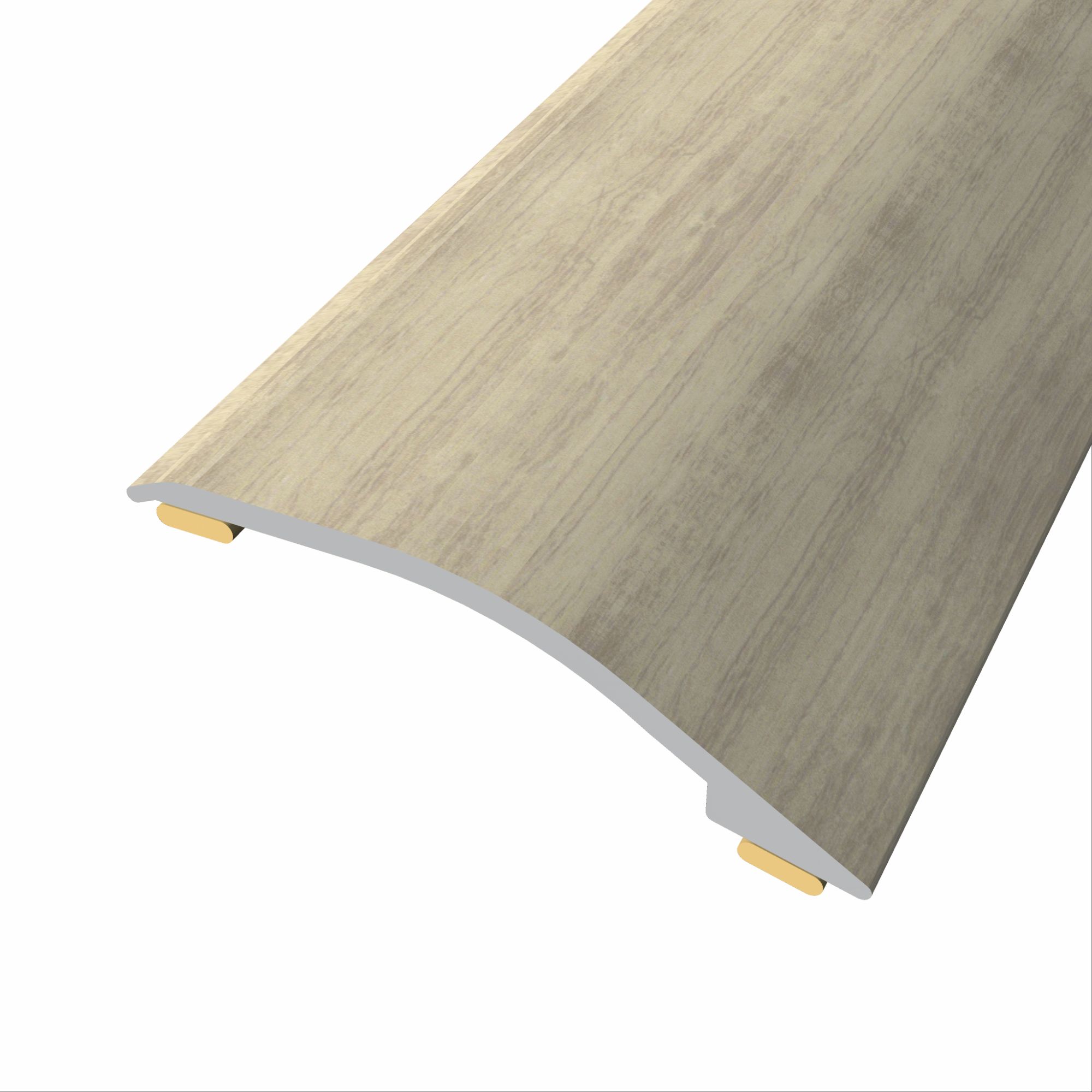 Perfil de transición de aluminio natural 90 cm MOD034 | Leroy Merlin