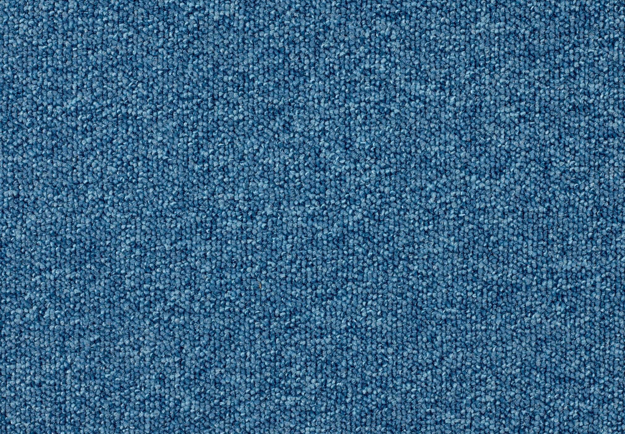 Moqueta de pelo grueso Beefy azul 2m de ancho | Leroy Merlin
