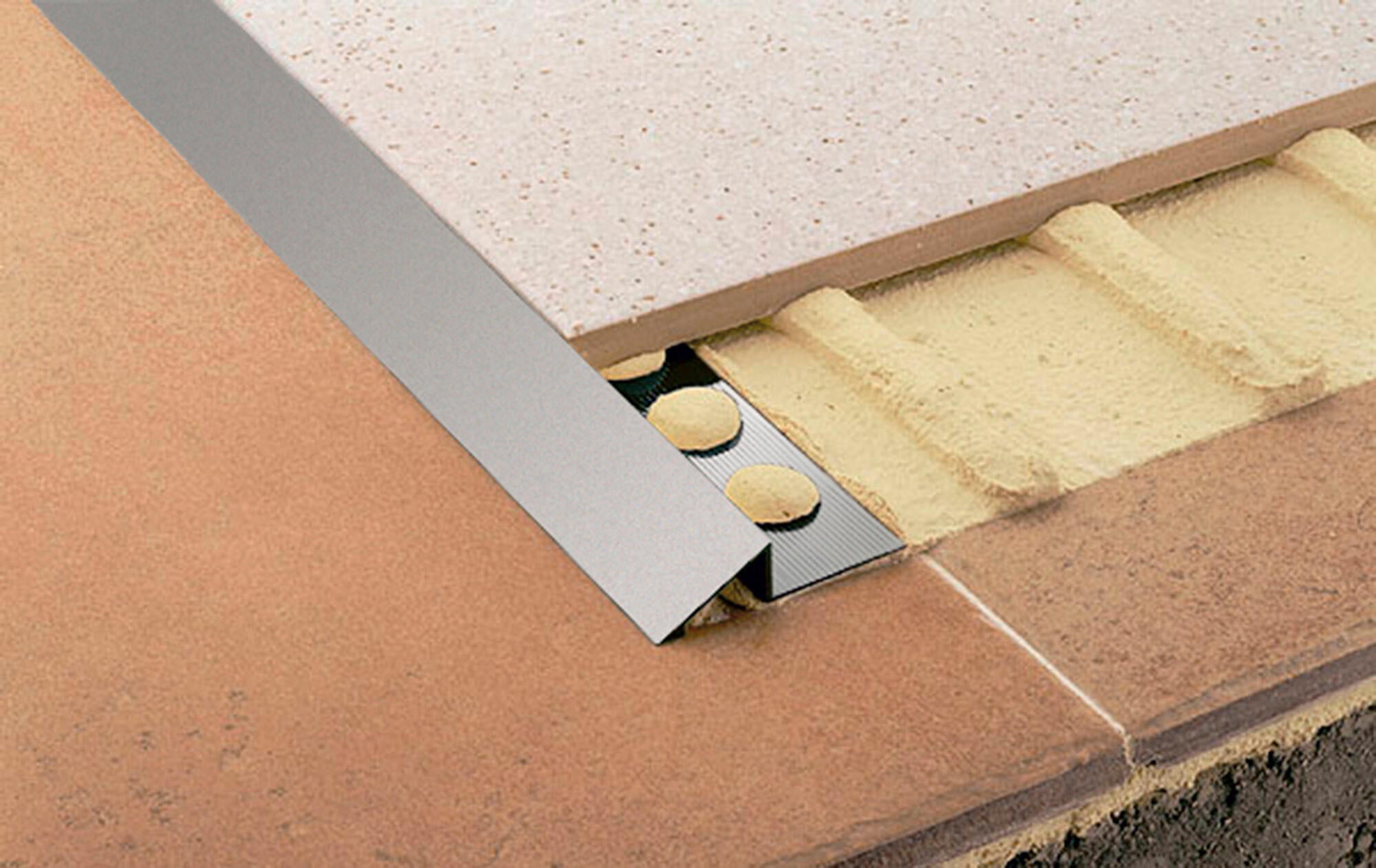 Conector para perfil de aluminio 1.2x255 cm natural | Leroy Merlin