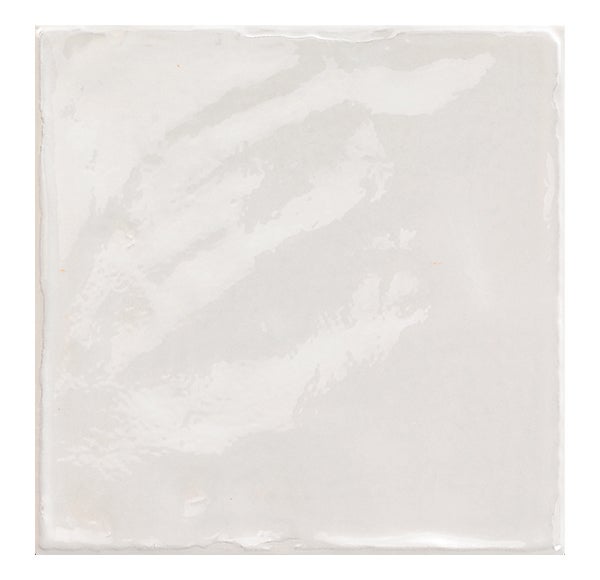 Azulejo cerámico Vitta efecto zellige blanco 20x20 cm | Leroy Merlin