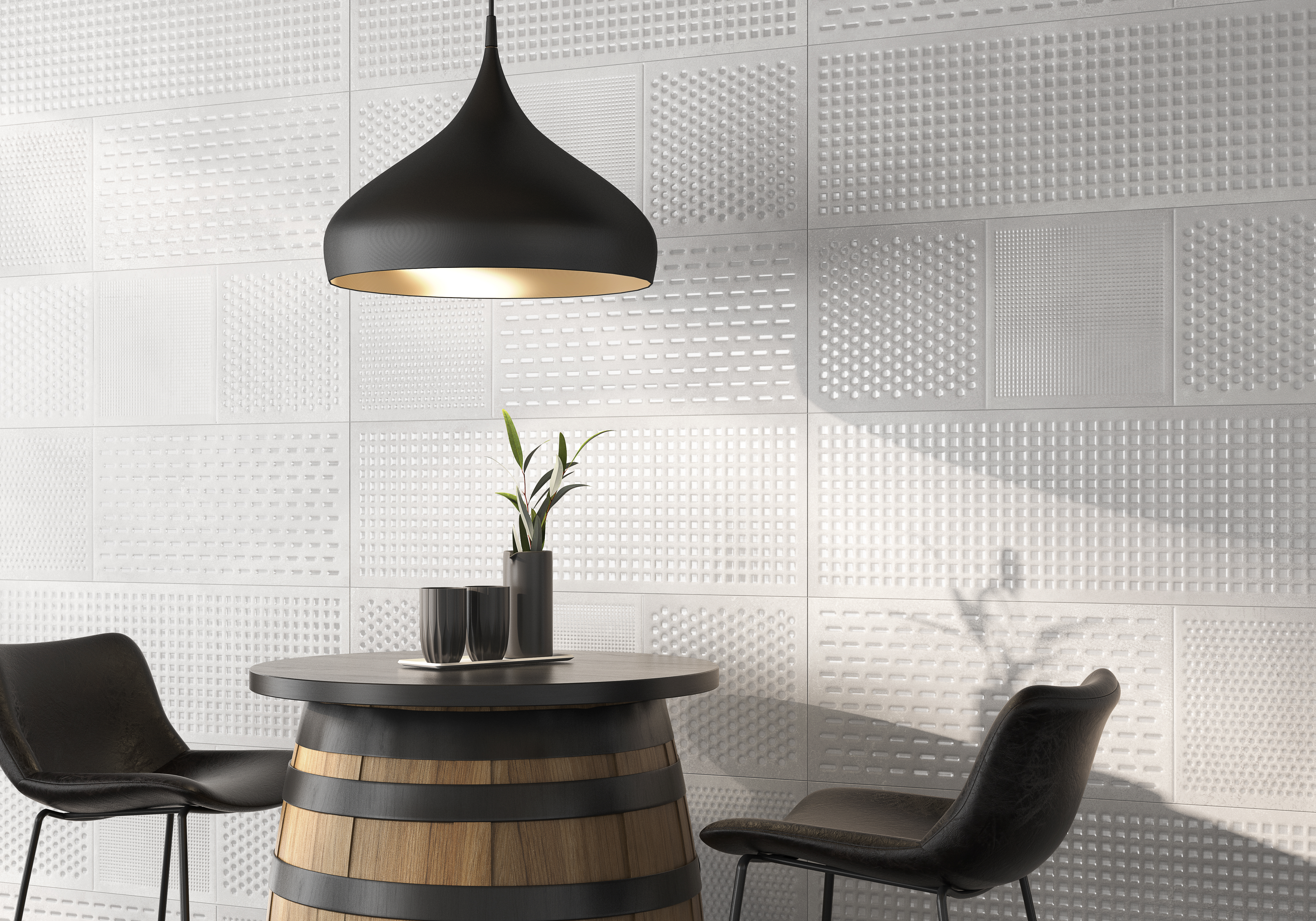 Azulejo cerámico Gravity efecto metal lancer-nickel 30x90 cm | Leroy Merlin