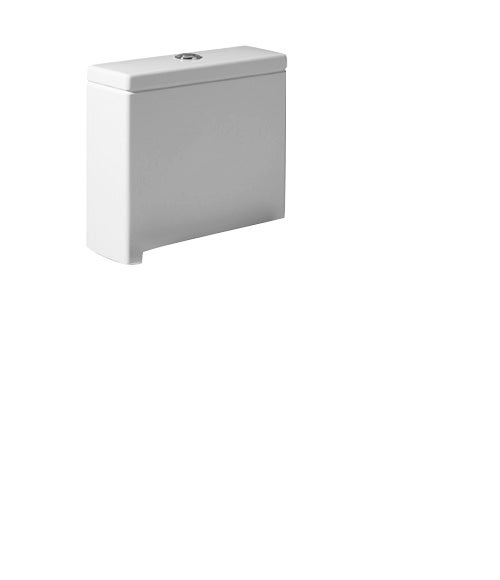 Cisterna de cerámico ROCA Hall 36.5 x36.5 x21 cm | Leroy Merlin