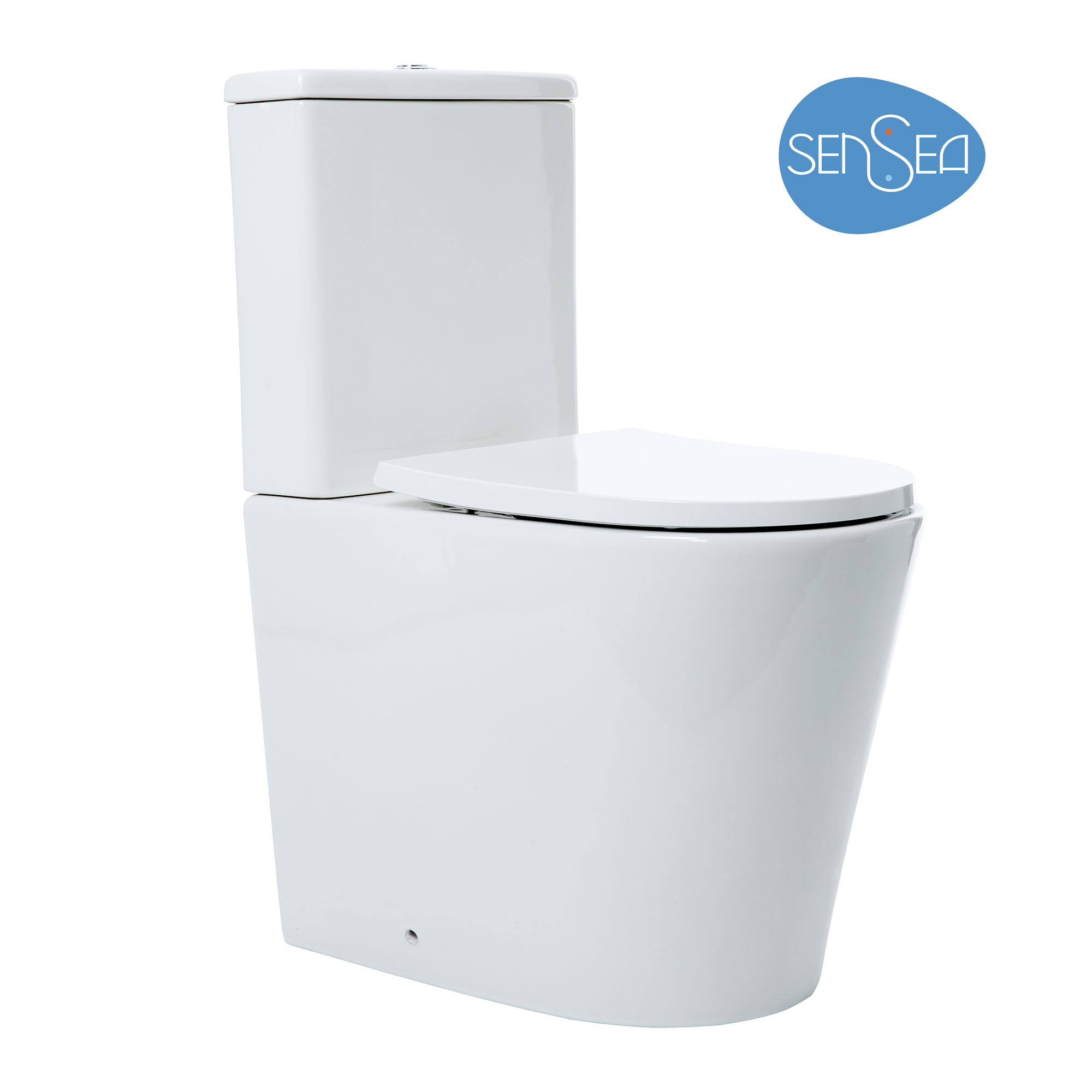 Pack WC SENSEA Neo con tapa amortiguada blanco | Leroy Merlin