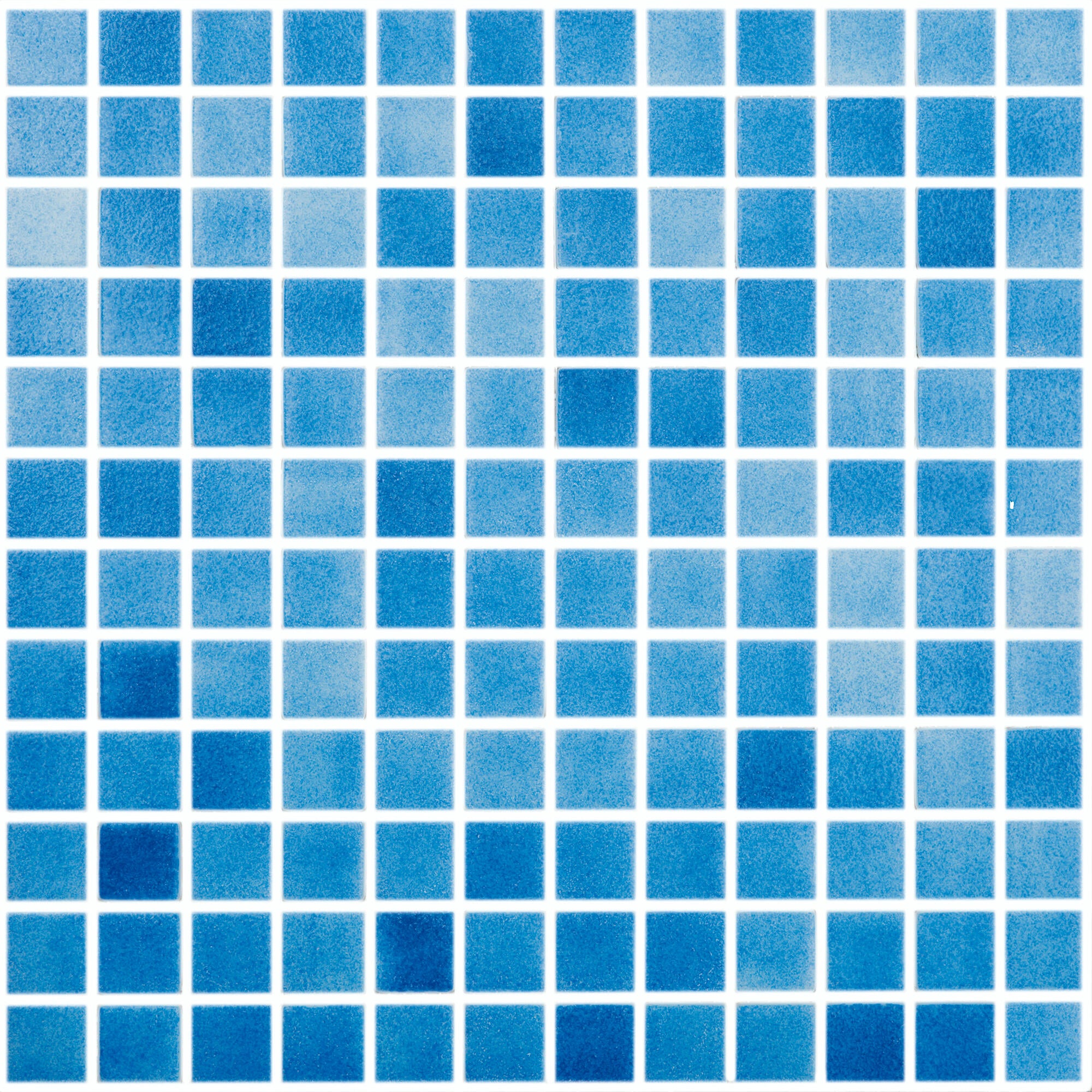 Gresite Malla Aqua brillante 31.5x0.4 cm azul | Leroy Merlin
