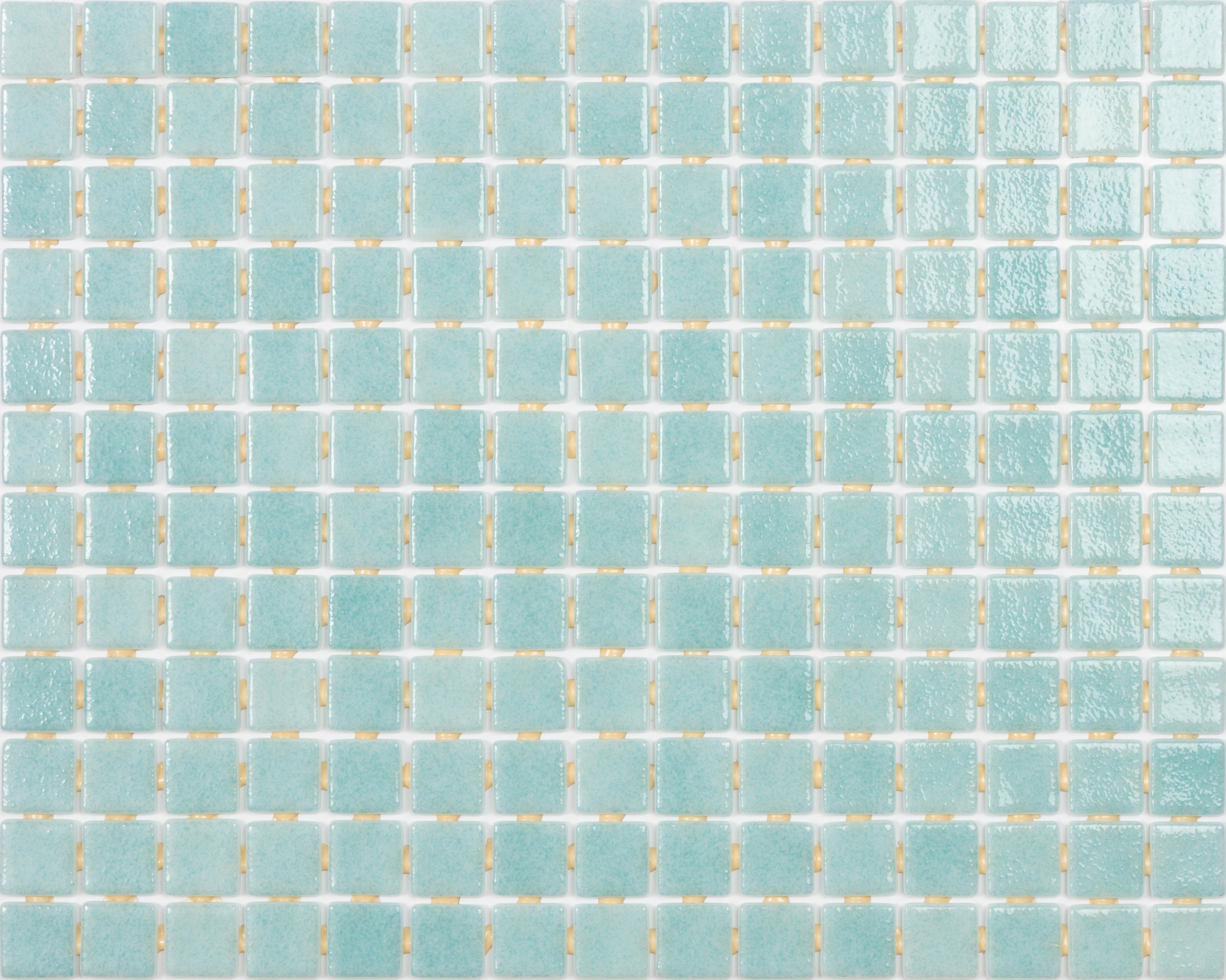 Gresite Piscina Aqua Verde caribe niebla 0.4x2.5 cm | Leroy Merlin